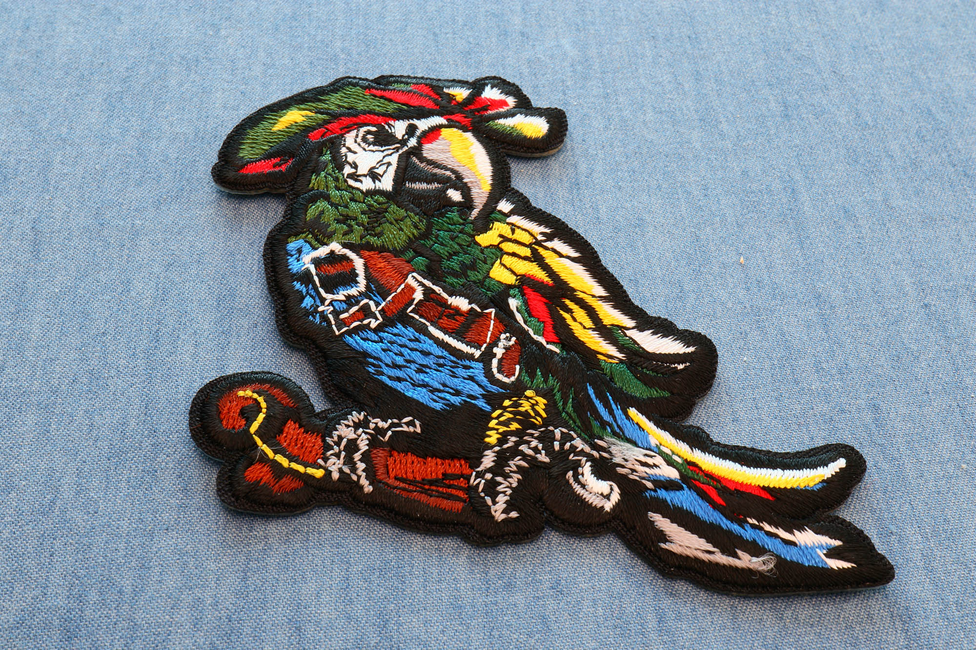 Pirate Parrot Patch by Ivamis Patches