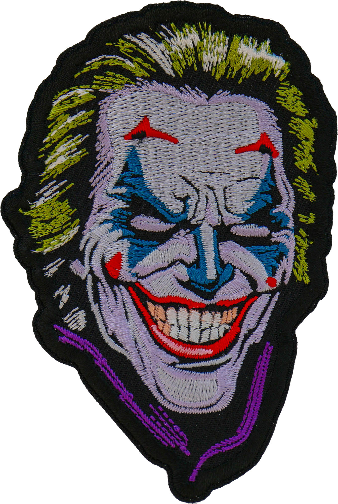 Hello Joker Patch - Iron on Novelty Patches by Ivamis Patches