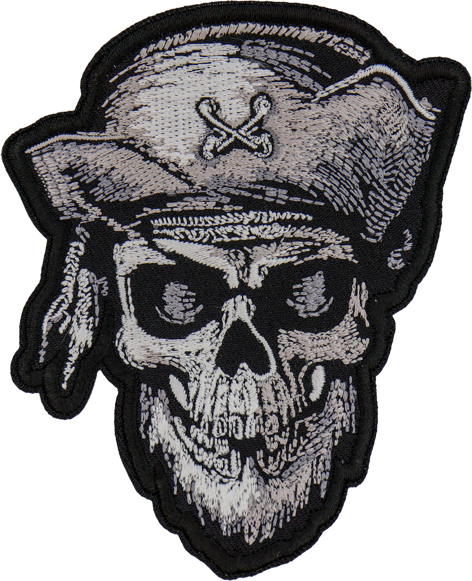 Dead Pirate Skull Patch, Skull Patches by Ivamis Patches