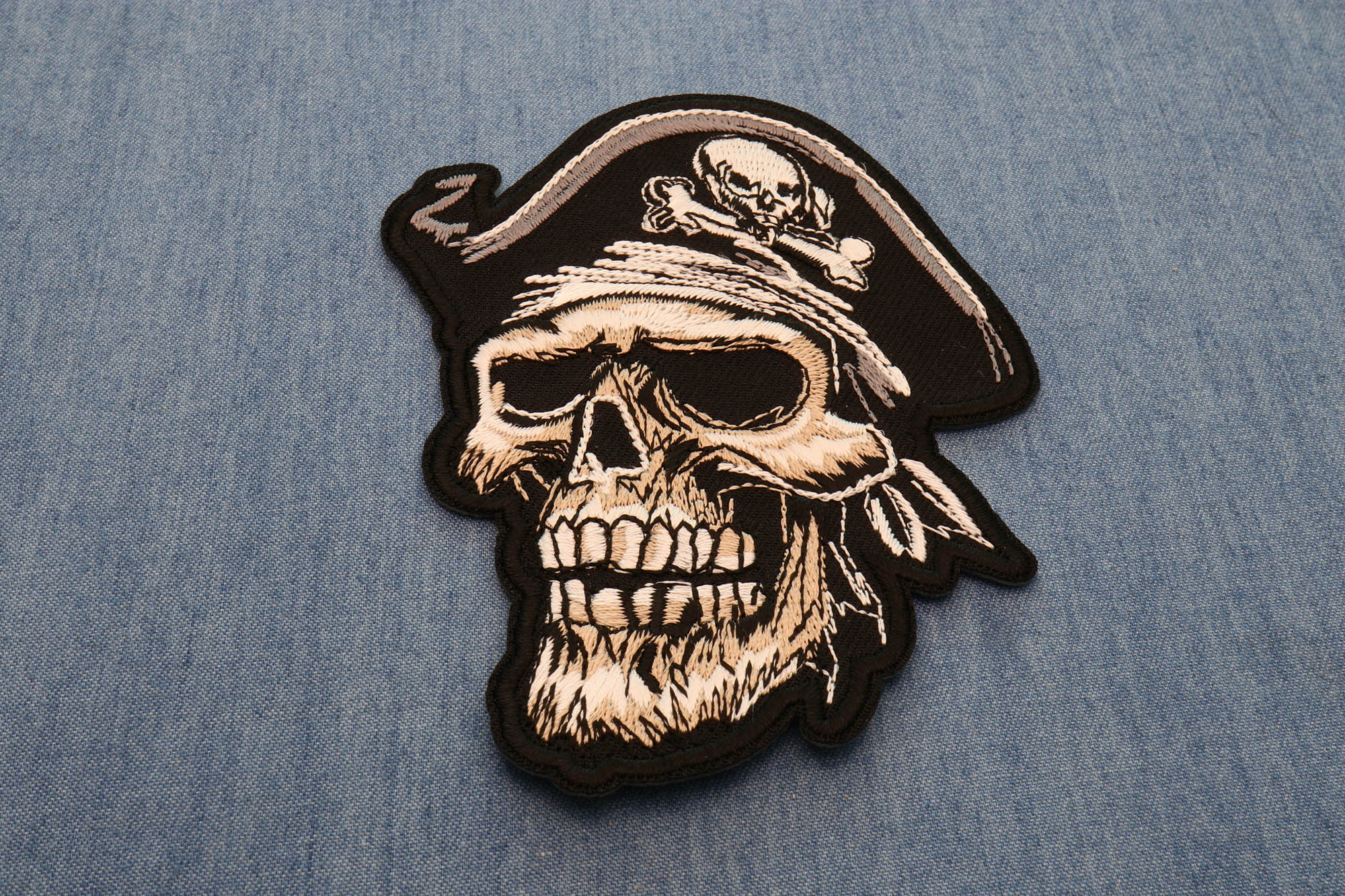 Dead Skull Pirate Patch, Skull Patches by Ivamis Patches