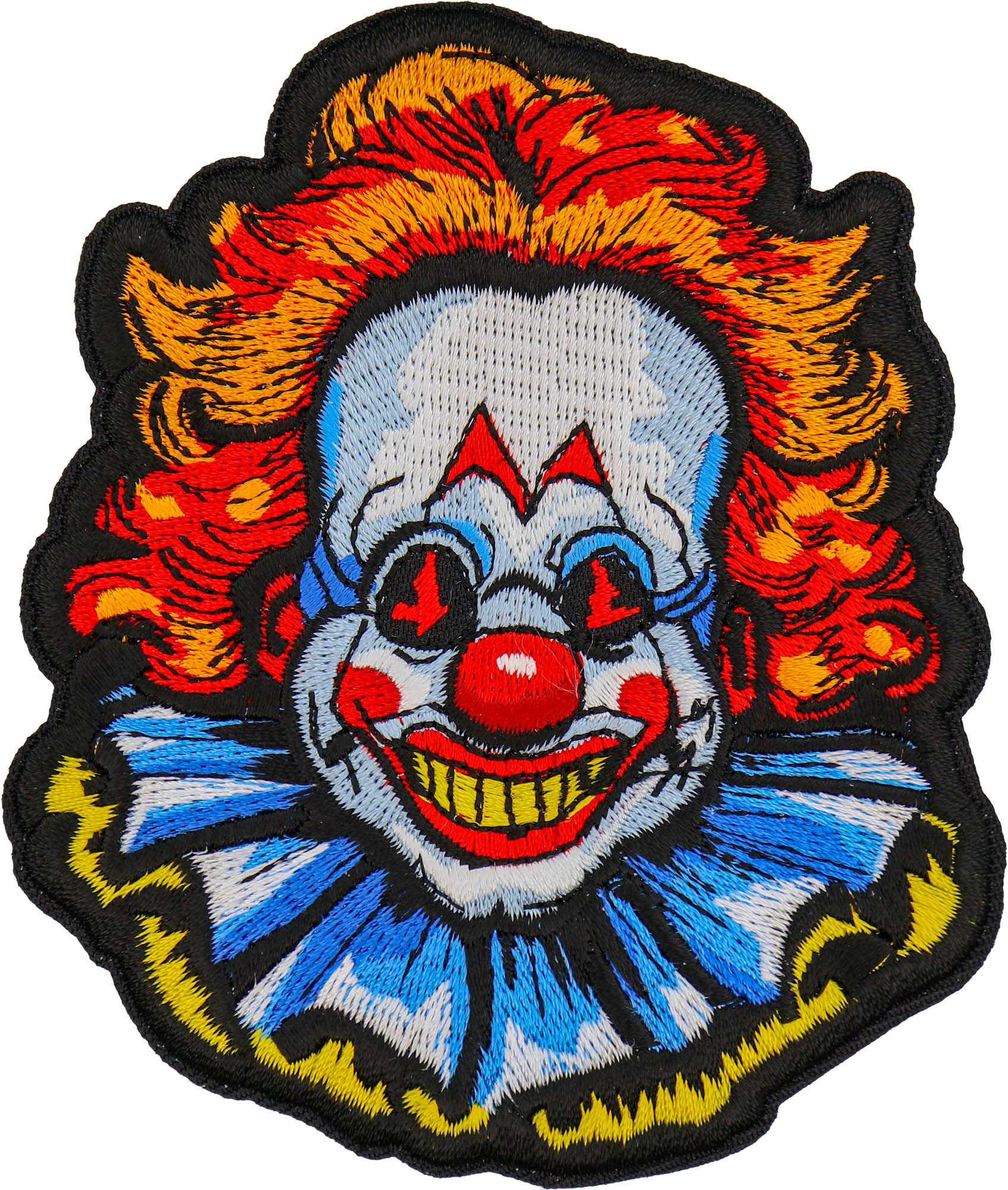Fat Clown Patch - Iron on Novelty Patches by Ivamis Patches