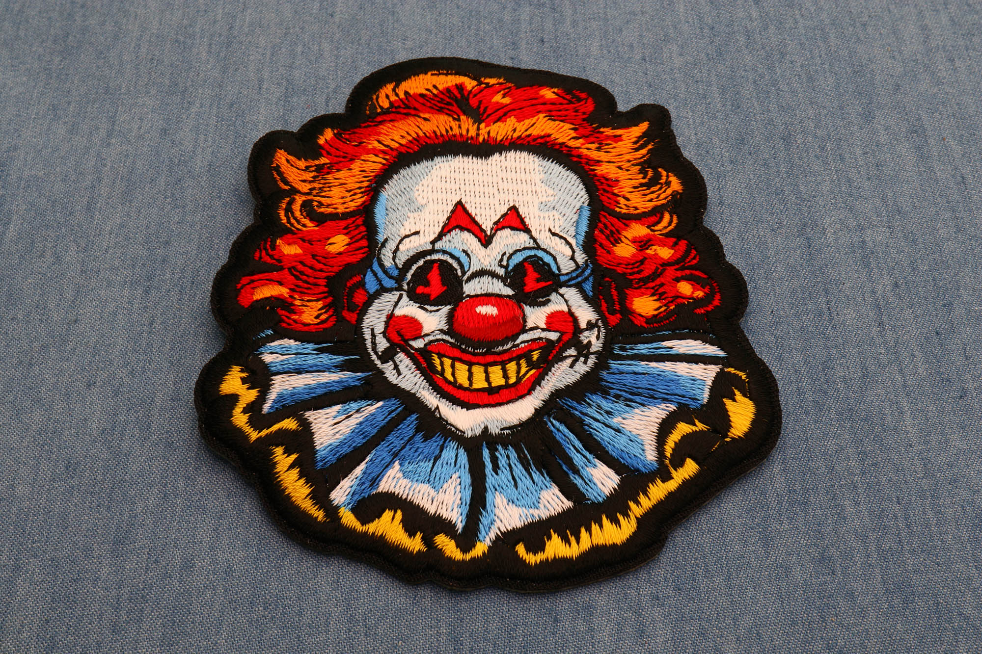 Fat Clown Patch - Iron on Novelty Patches by Ivamis Patches