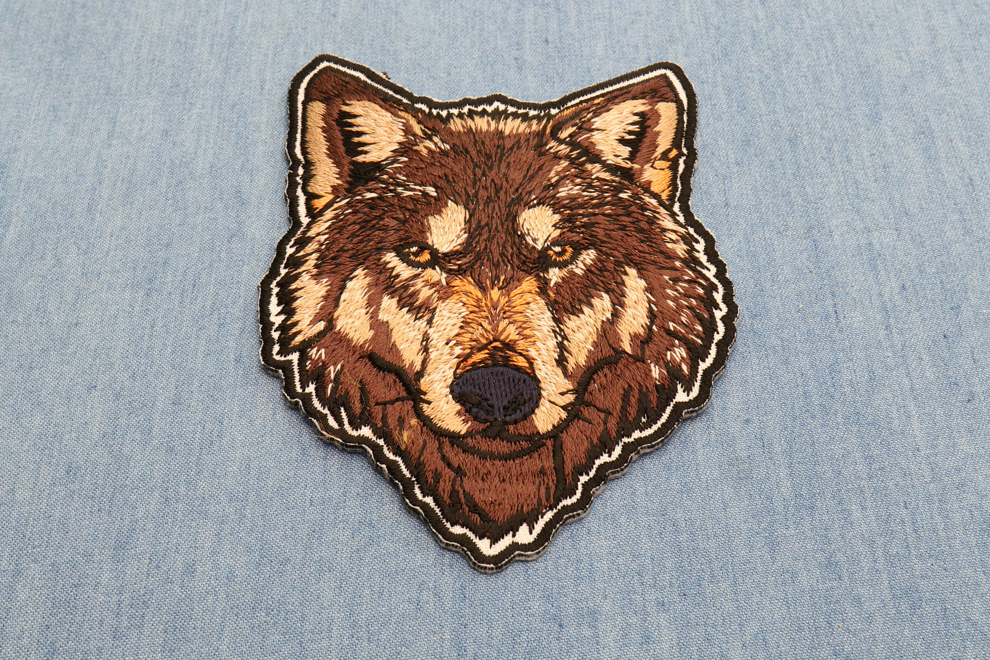 Staring Wolf Patch by Ivamis Patches