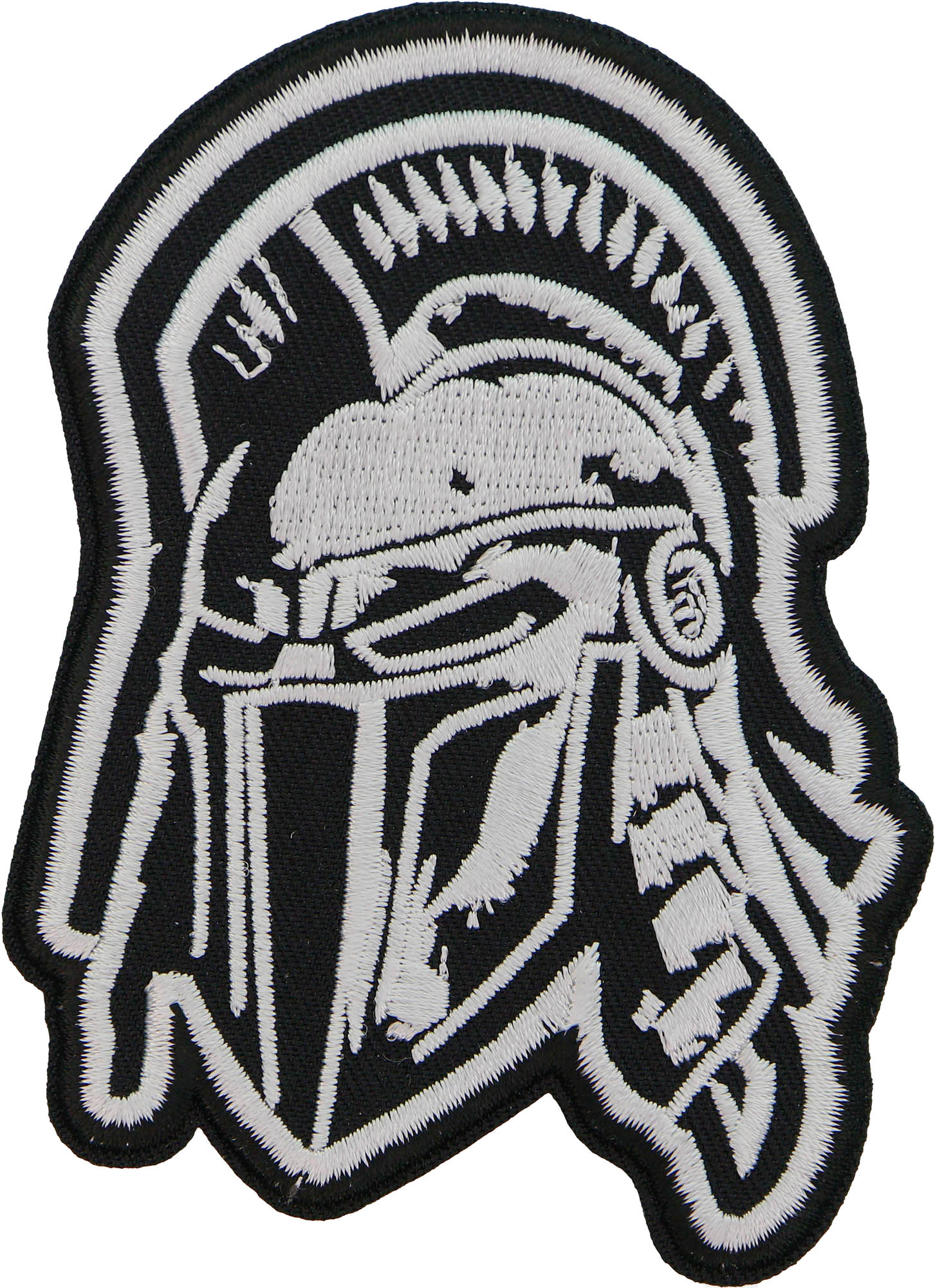 Spartan Helmet Patch - Iron on Novelty Patches by Ivamis Patches