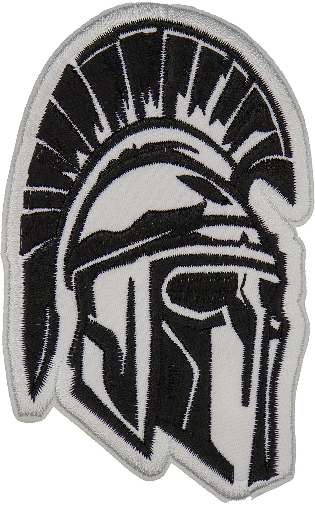Spartan Helmet Patch - Iron on Novelty Patches by Ivamis Patches