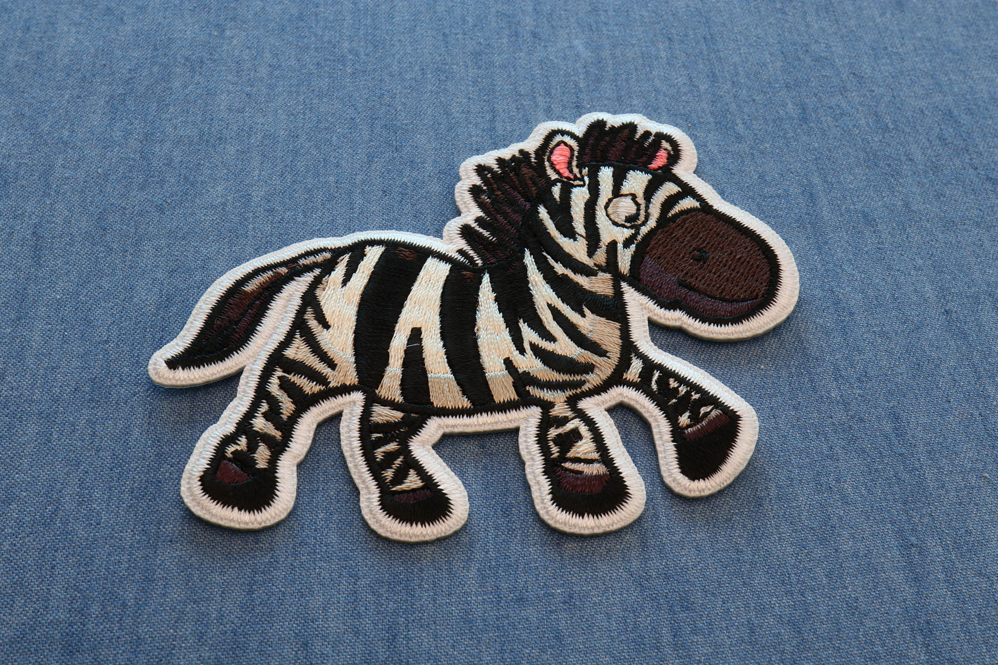 Cartoon Zebra Patch by Ivamis Patches