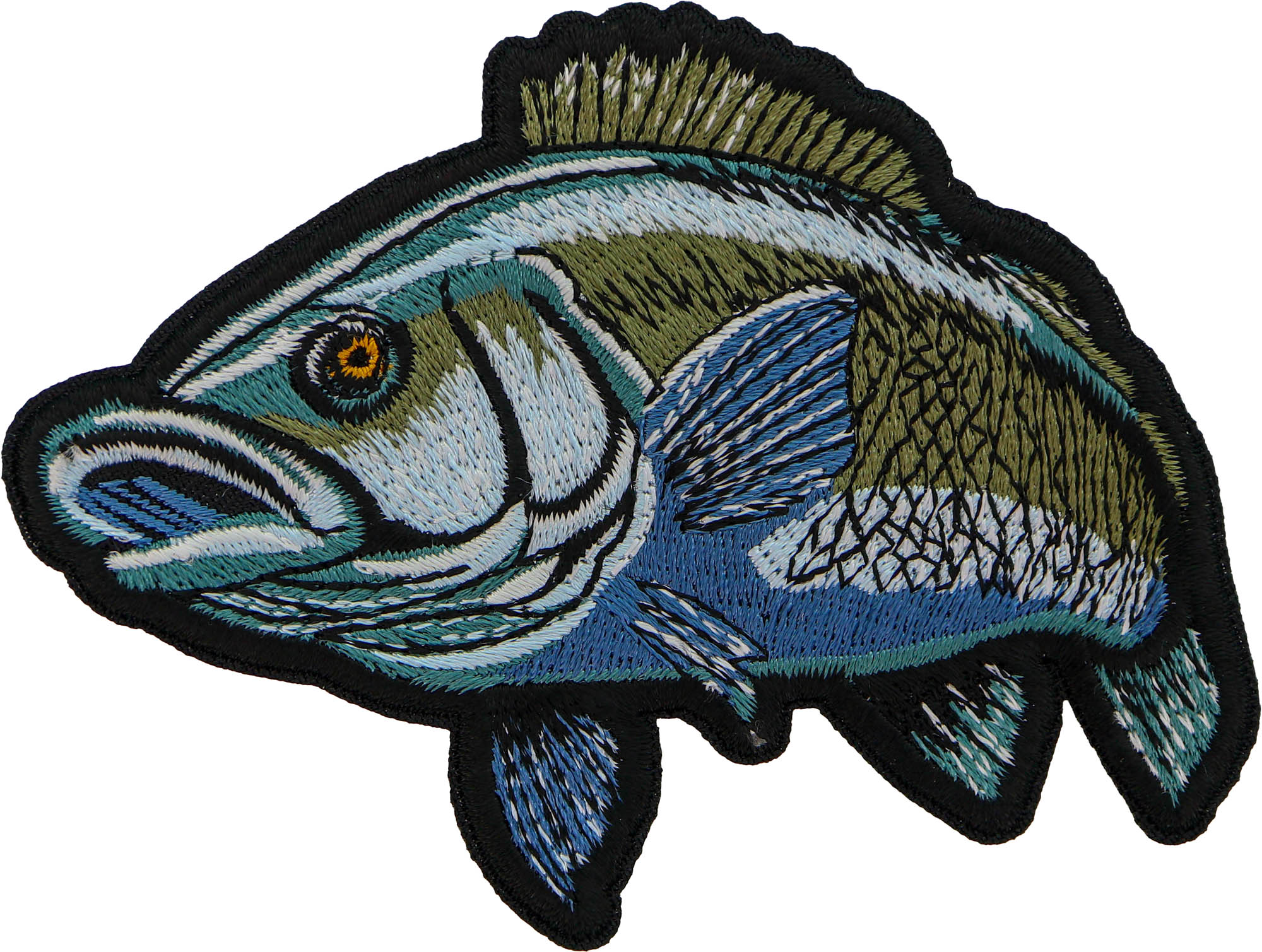 Sea Bass Fish Patch by Ivamis Patches