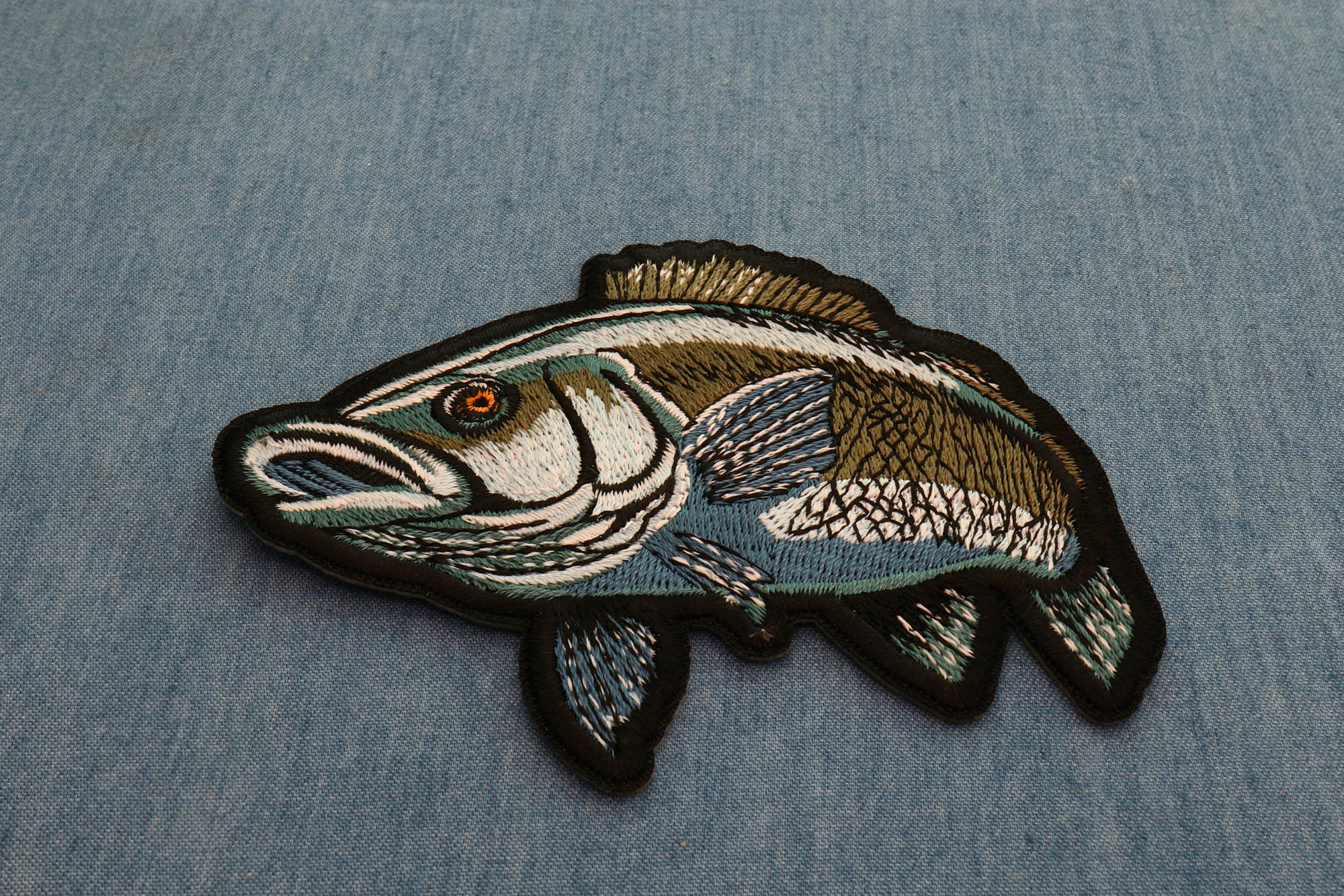 Sea Bass Fish Patch by Ivamis Patches