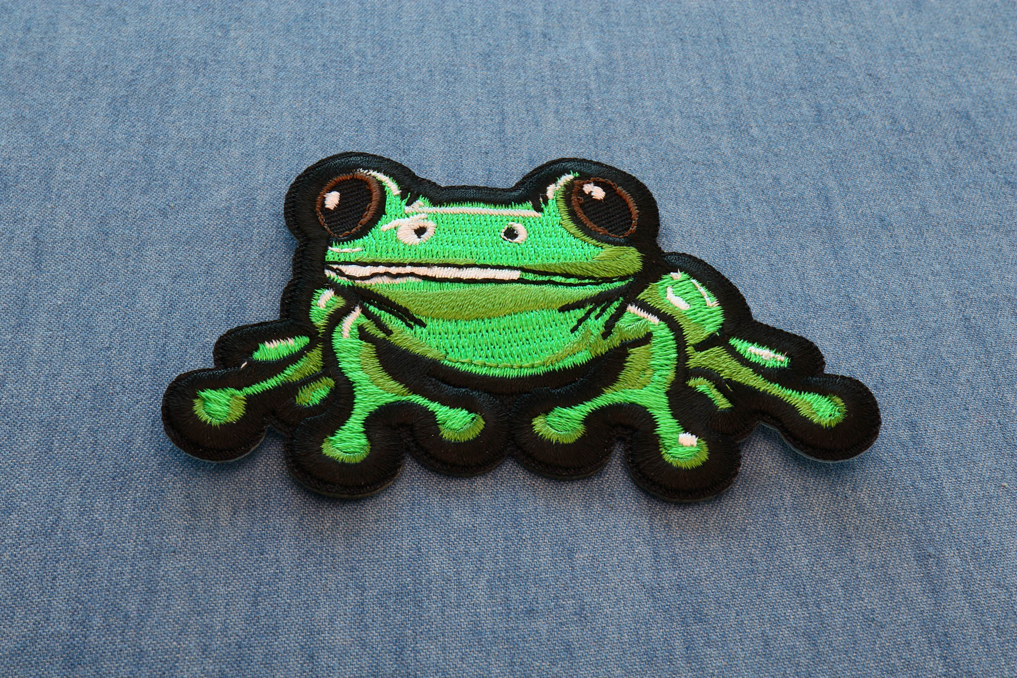 Green Frog Patch by Ivamis Patches