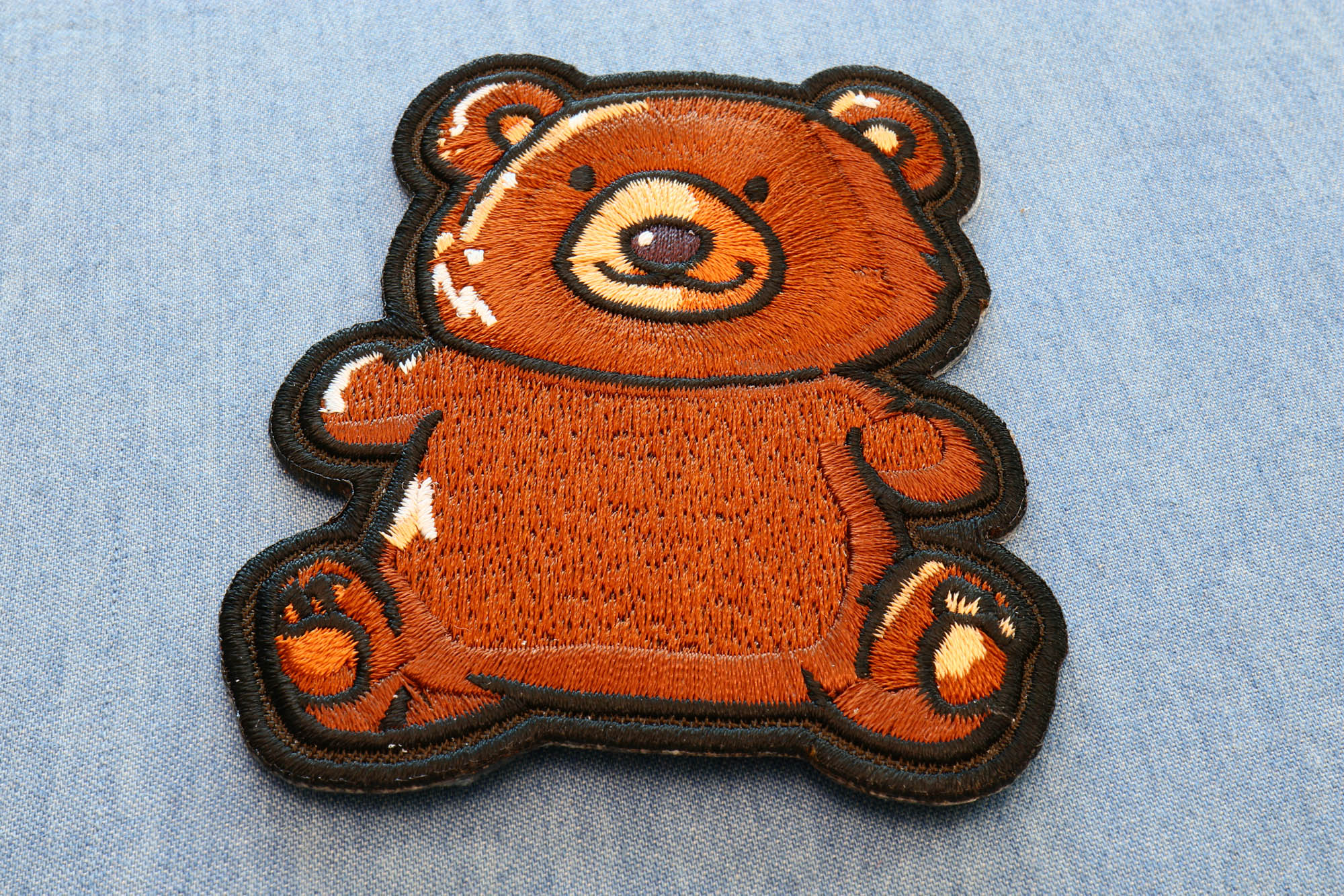 Teddy Bear Patch - Iron on Bear Patches by Ivamis Patches