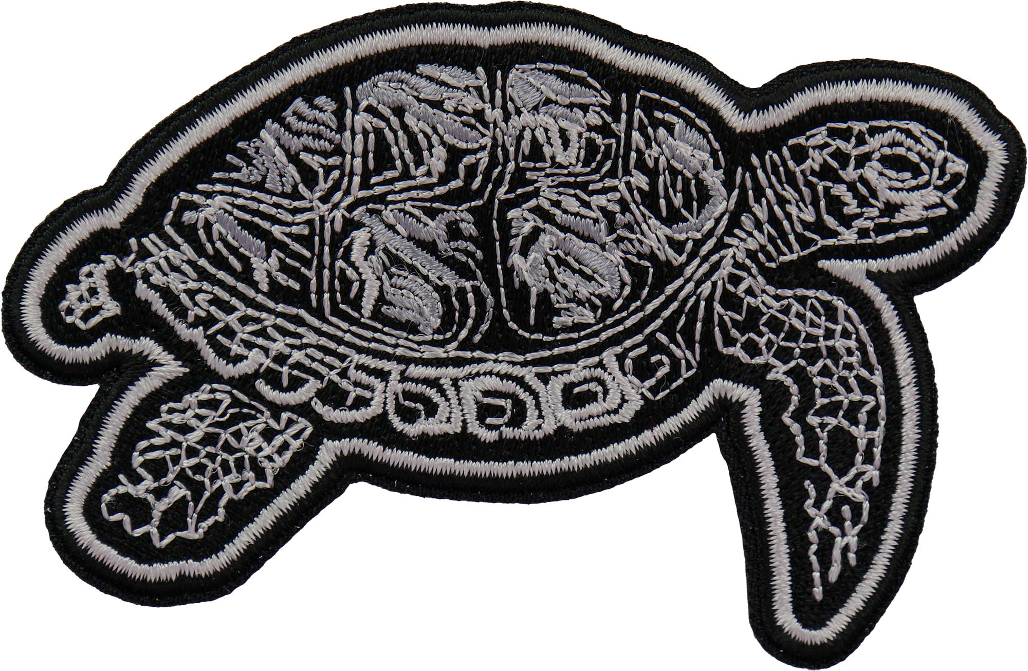 Tribal Turtle Patch by Ivamis Patches