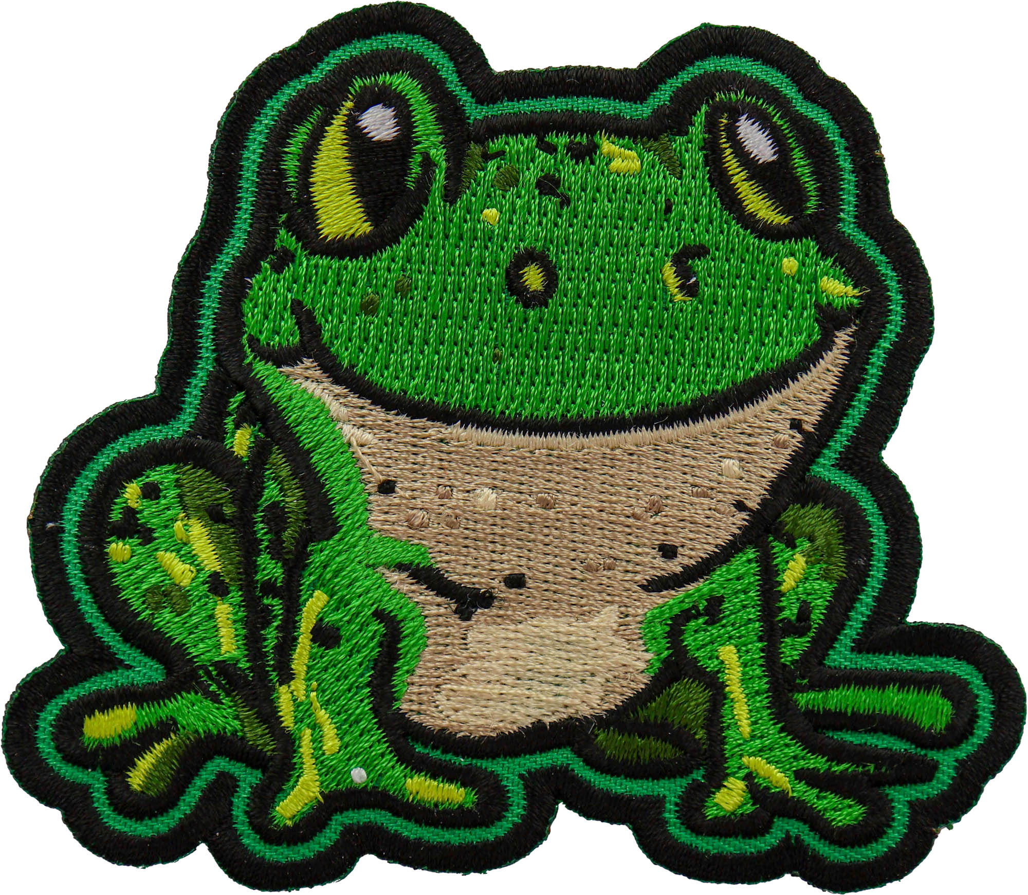 Green Frog Patch by Ivamis Patches