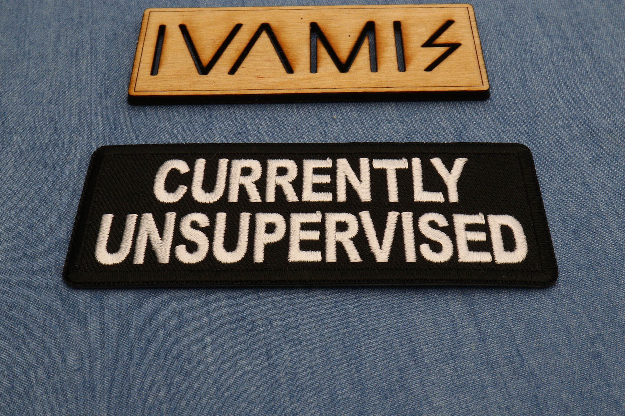 Currently Unsupervised Patch, Funny Saying Patches, Sew or Iron on ...