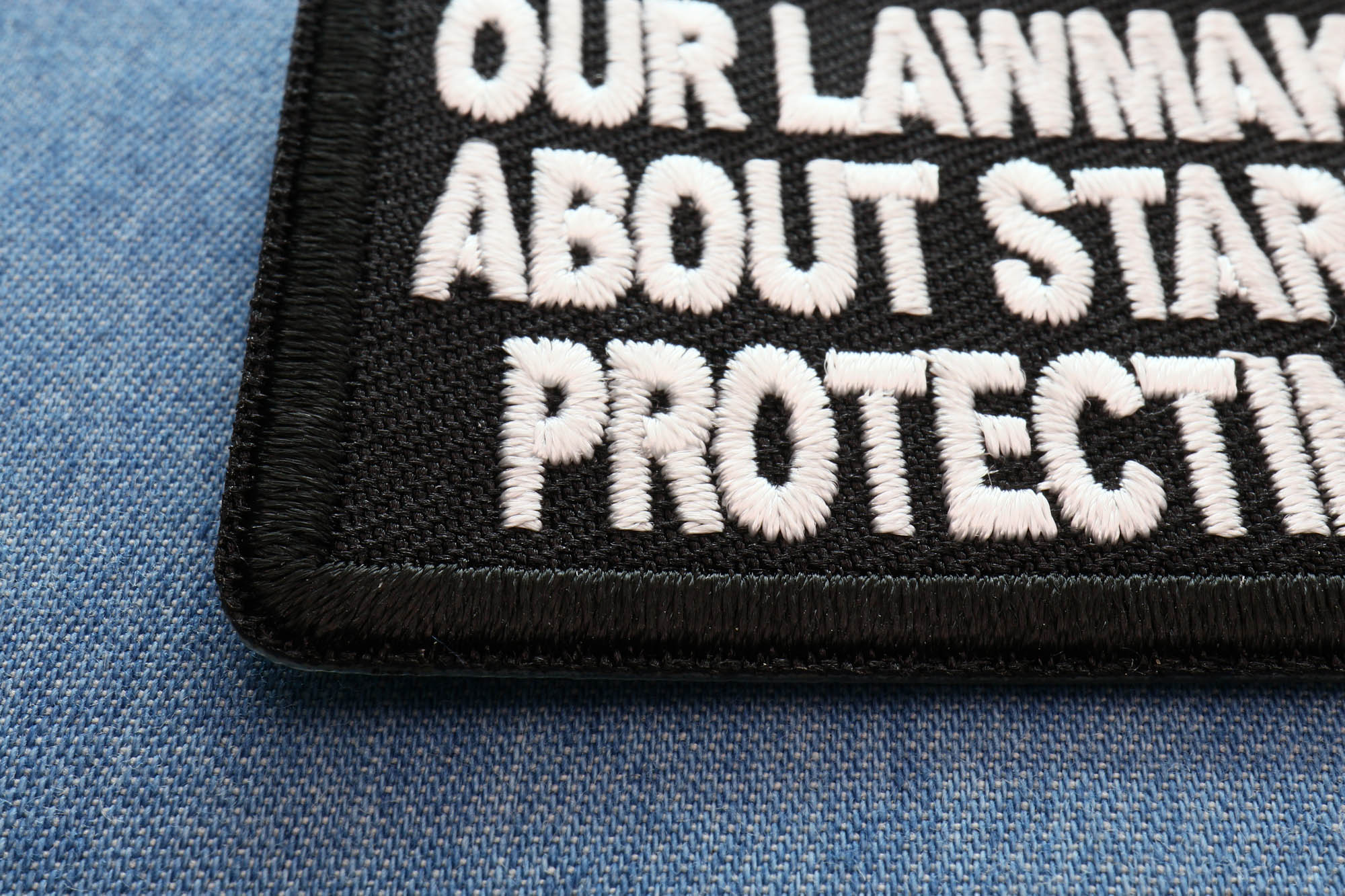 Our Lawmakers Care more about Starting Wars than Protecting our Borders Patch by Ivamis Patches