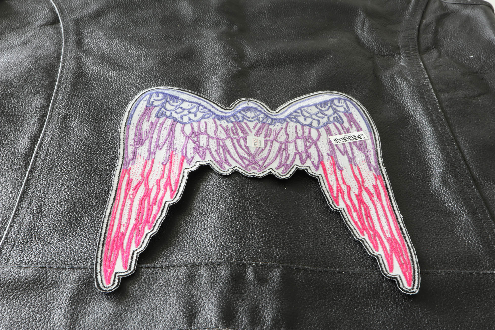 Pink Angel Wings Large Back Patch | Angel Wing Patches -TheCheapPlace