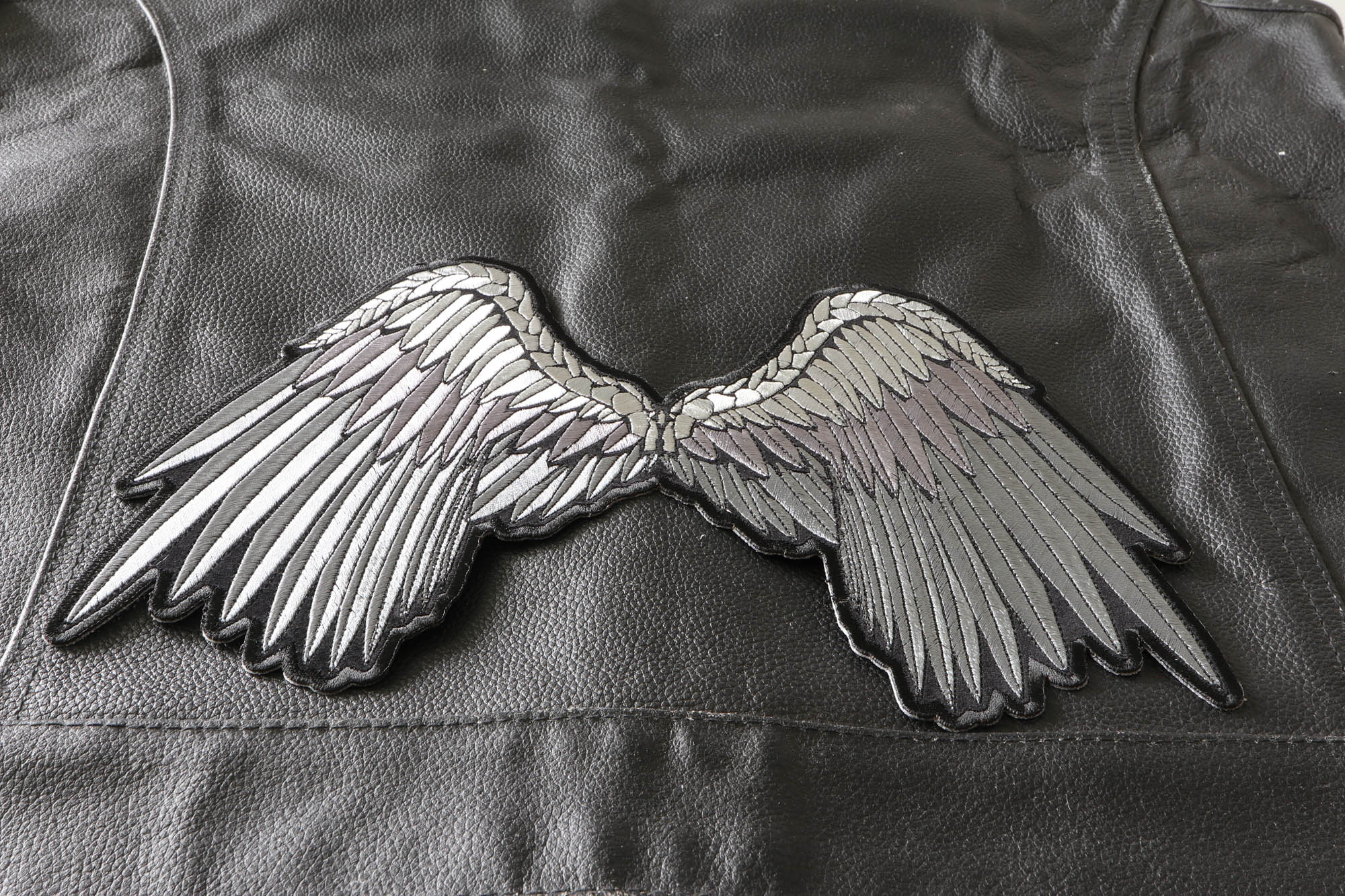 Angel Wings Patch, Large Ladies Back Patches for Jackets by Ivamis Patches