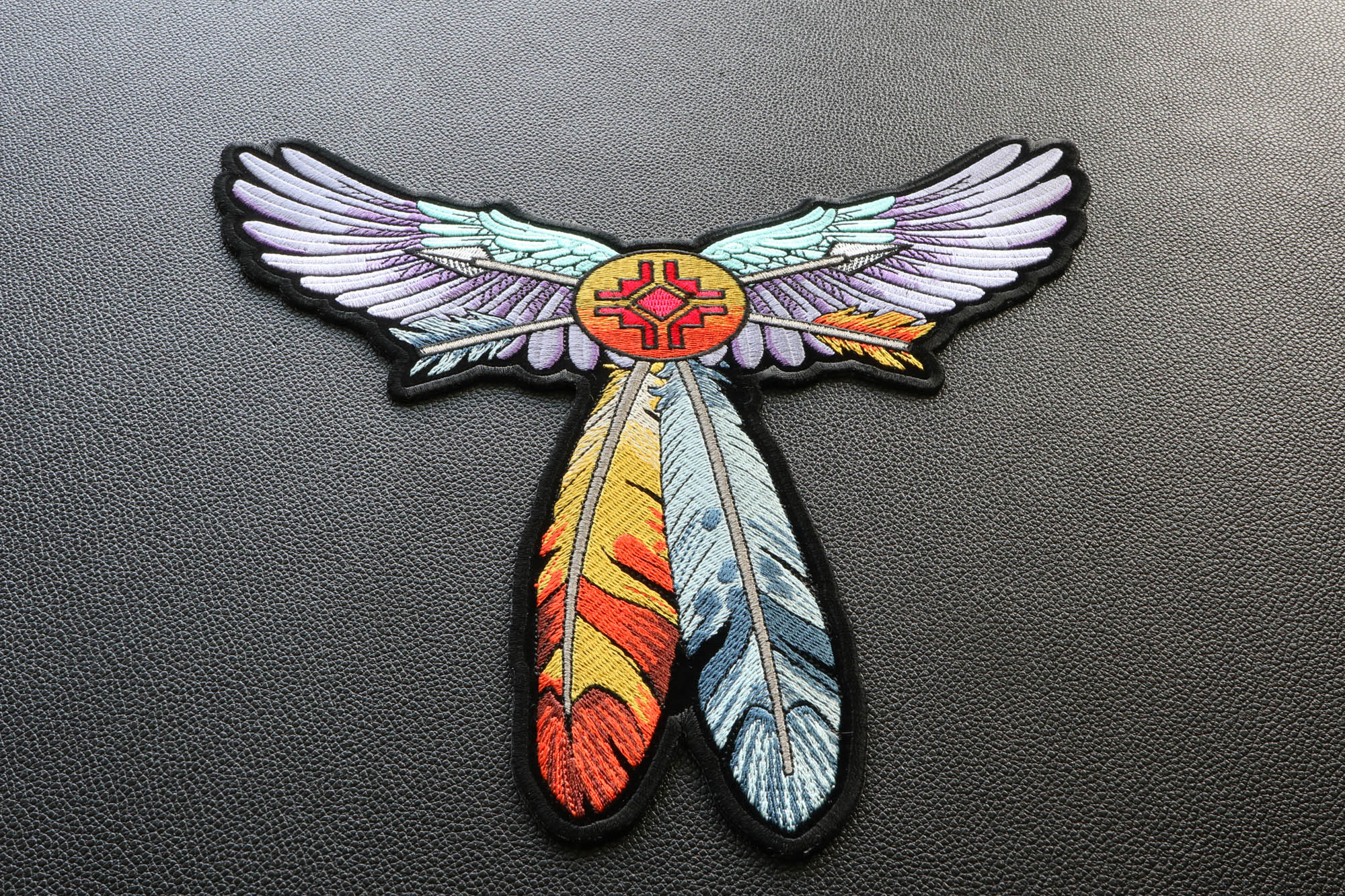 Feathers and Wings Patch, Large Ladies Back Patches for Jackets by ...