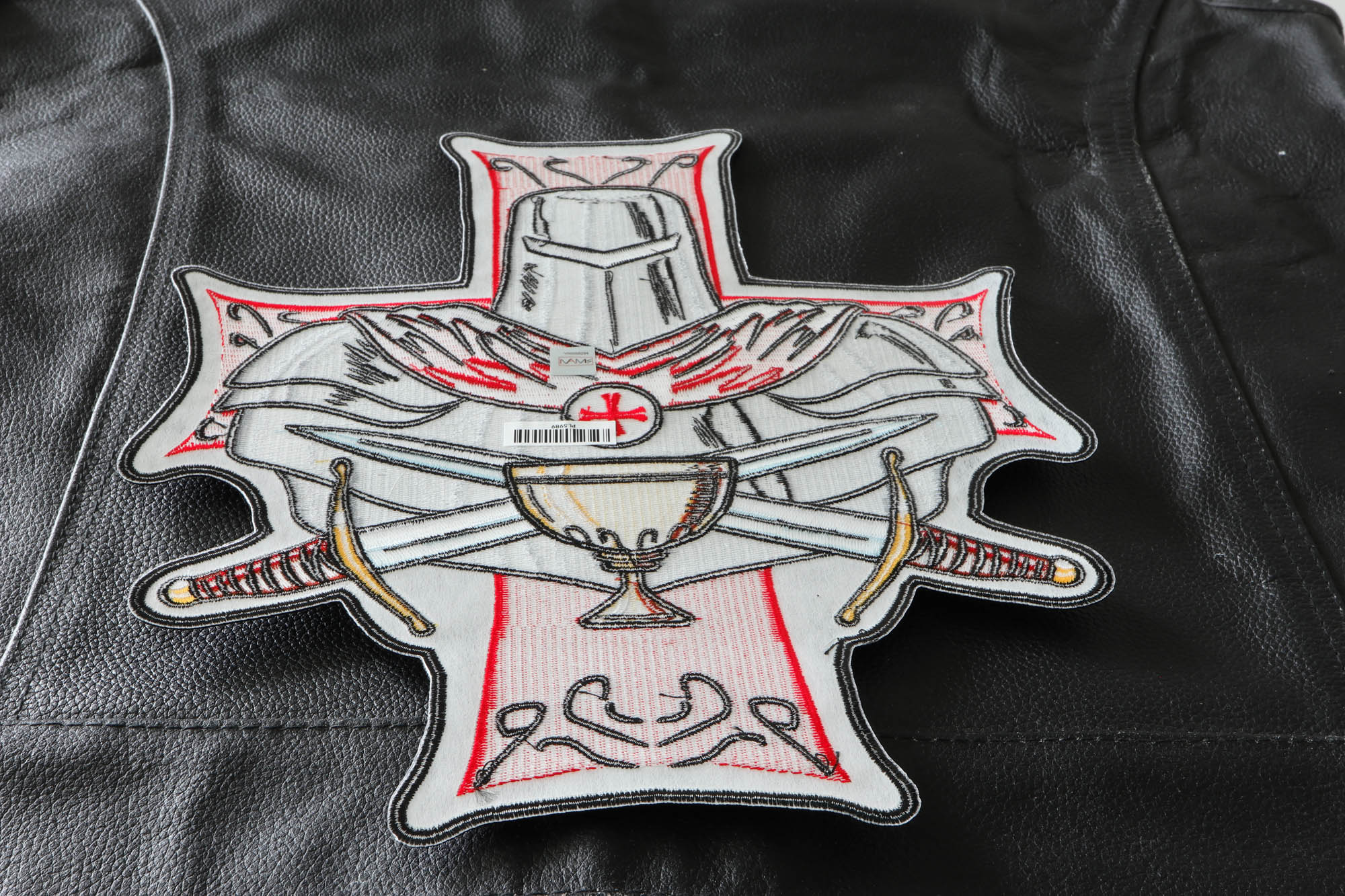 Holy Grail Knight Templar Embroidered Iron on Patch - TheCheapPlace