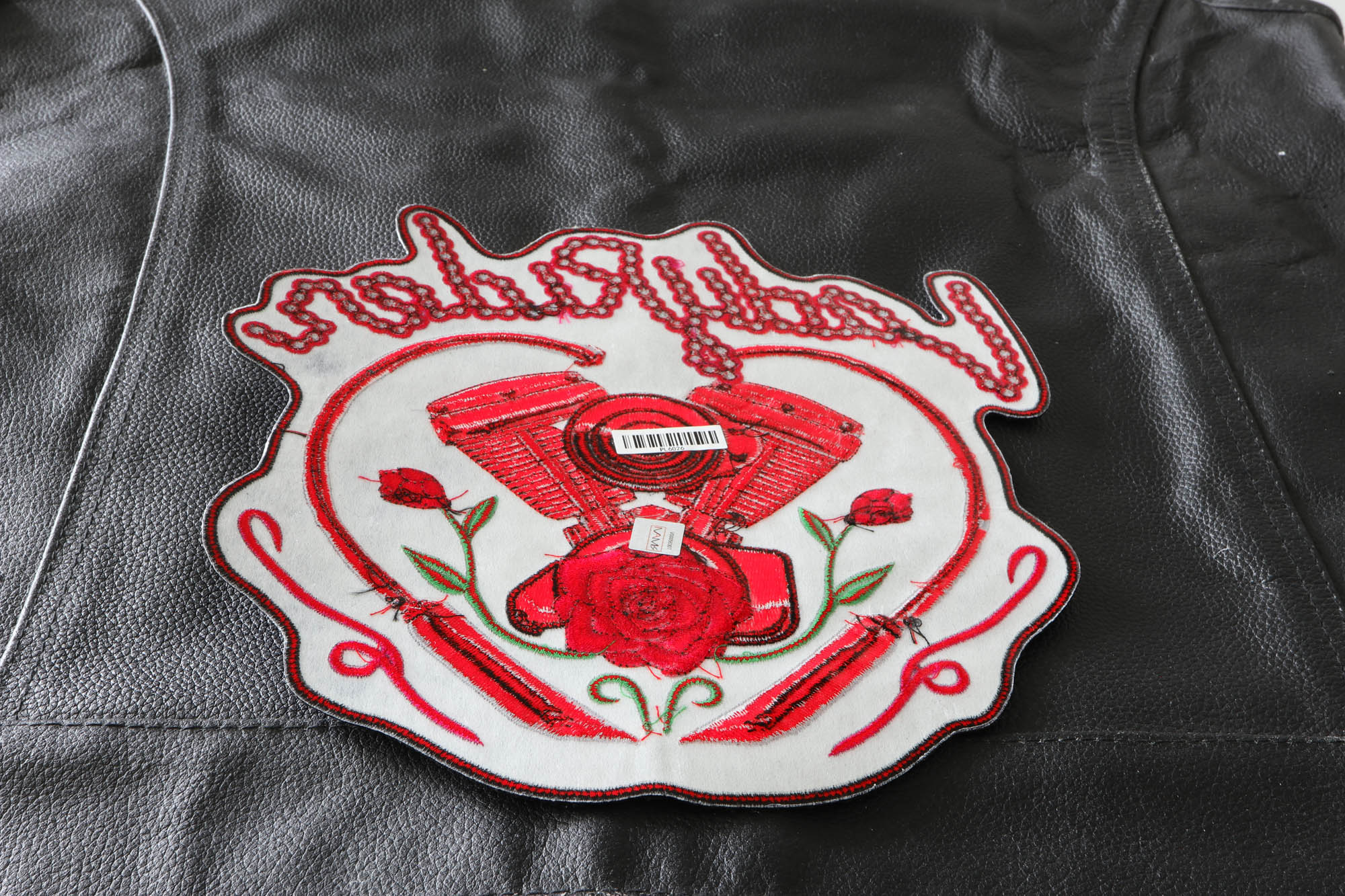 Large Lady Rider Motorcycle Patch for Back of Jackets by Ivamis Patches