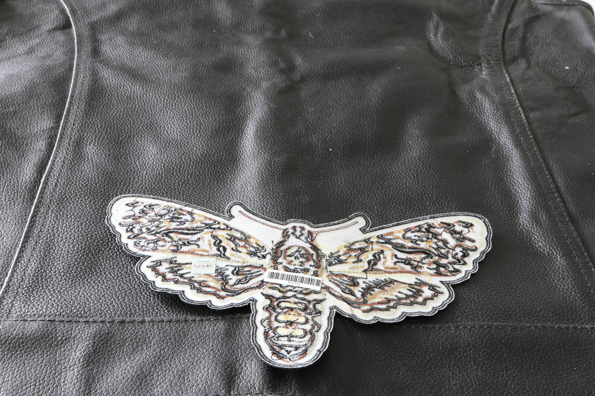 Brown Moth Embroidered Iron on Patch - TheCheapPlace
