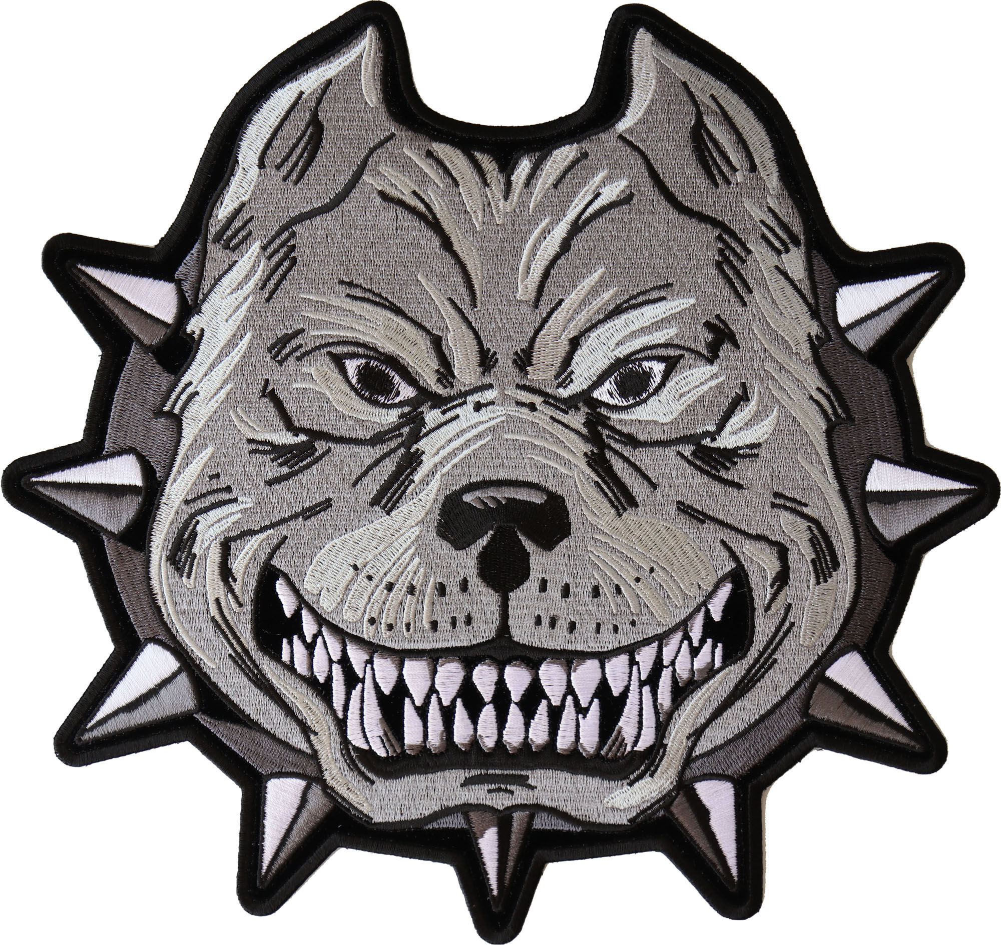 Pitbull Patch, Large Animal Patches for Jackets by Ivamis Patches