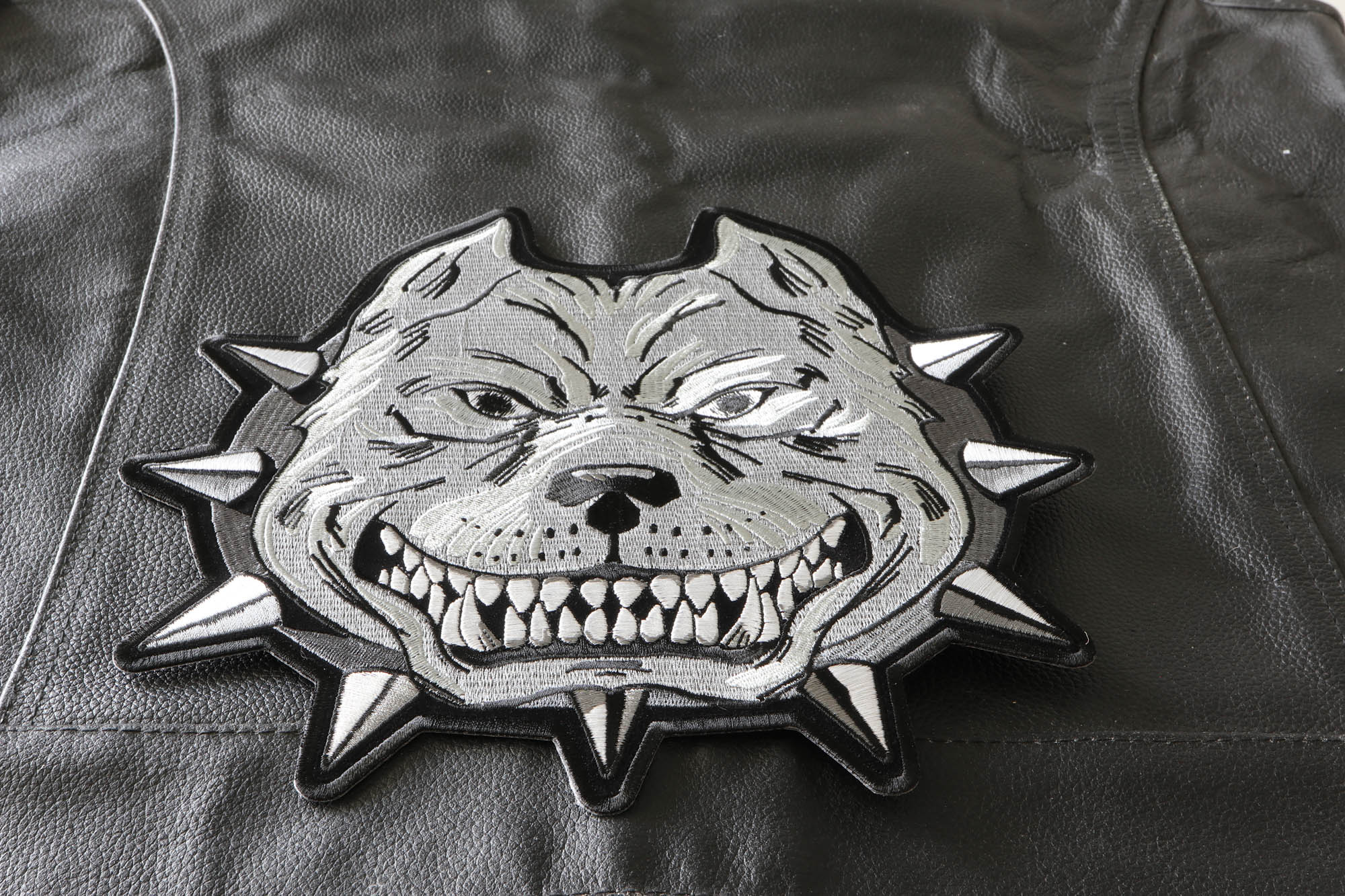 Pitbull Patch, Large Animal Patches for Jackets by Ivamis Patches
