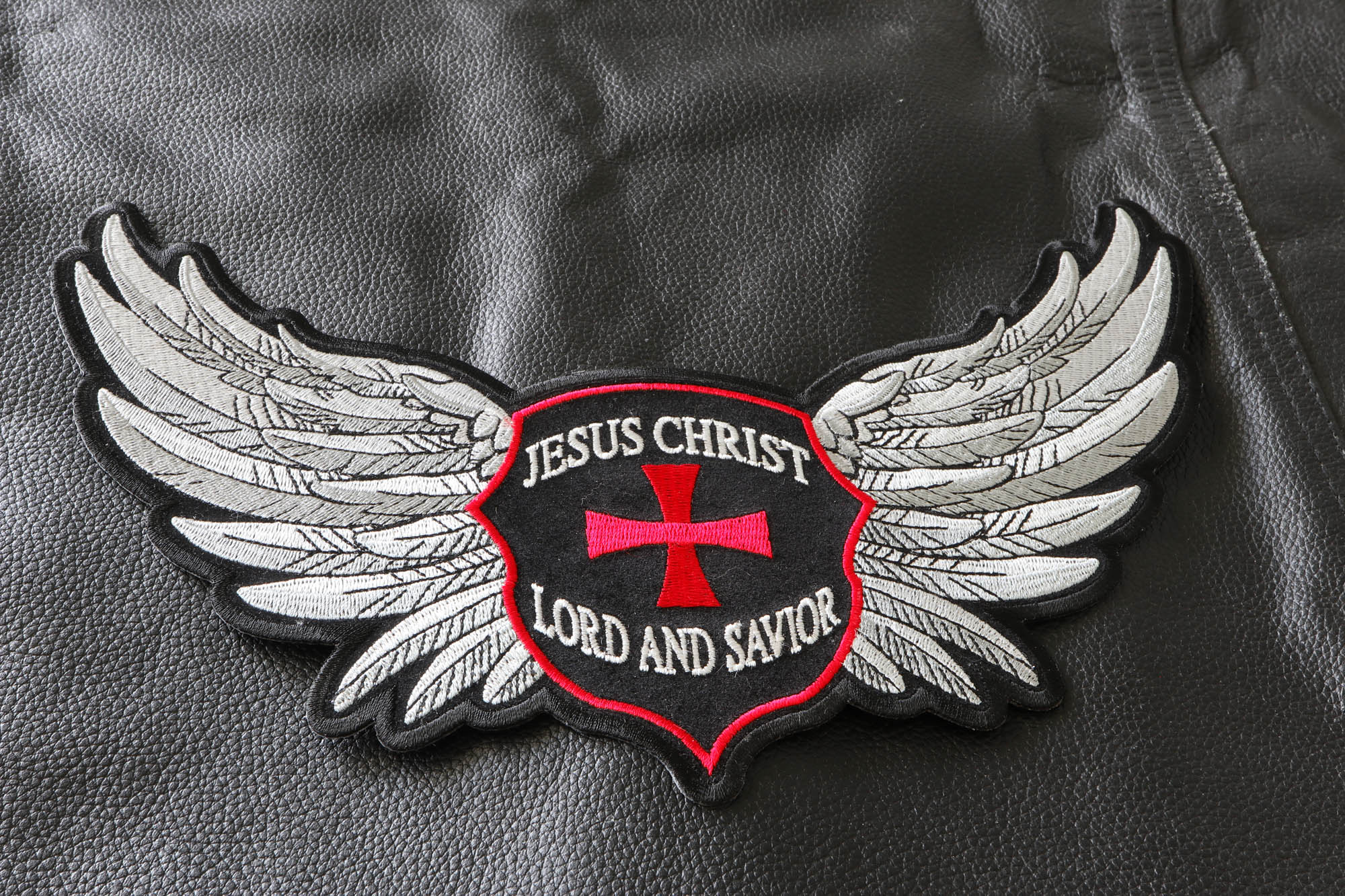 Jesus Christ Lord and Savior Patch, Large Christian Back Patches by ...