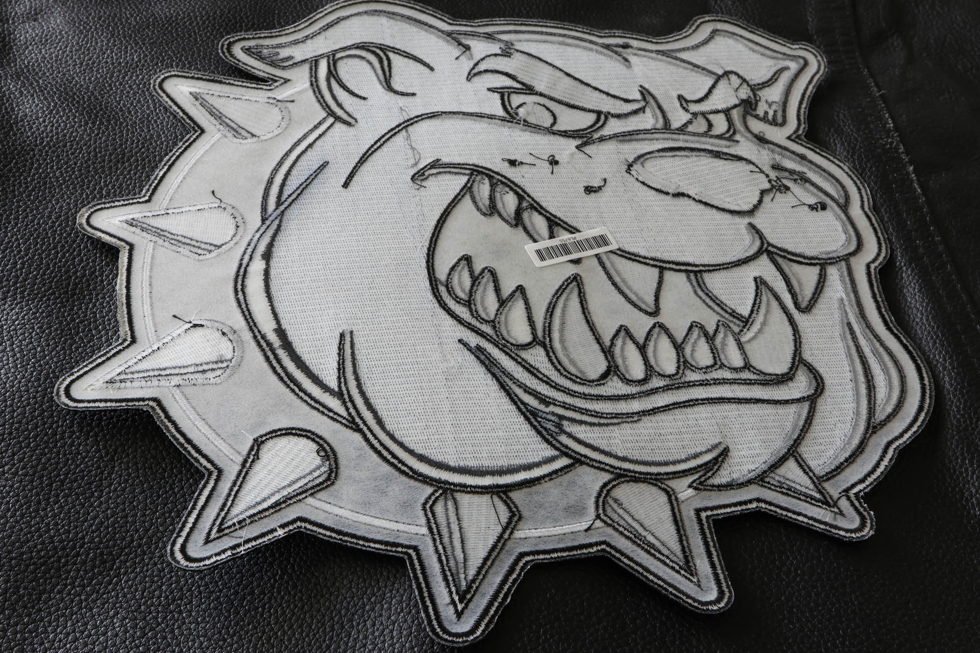 Bulldog Large Iron on Back Patch - TheCheapPlace