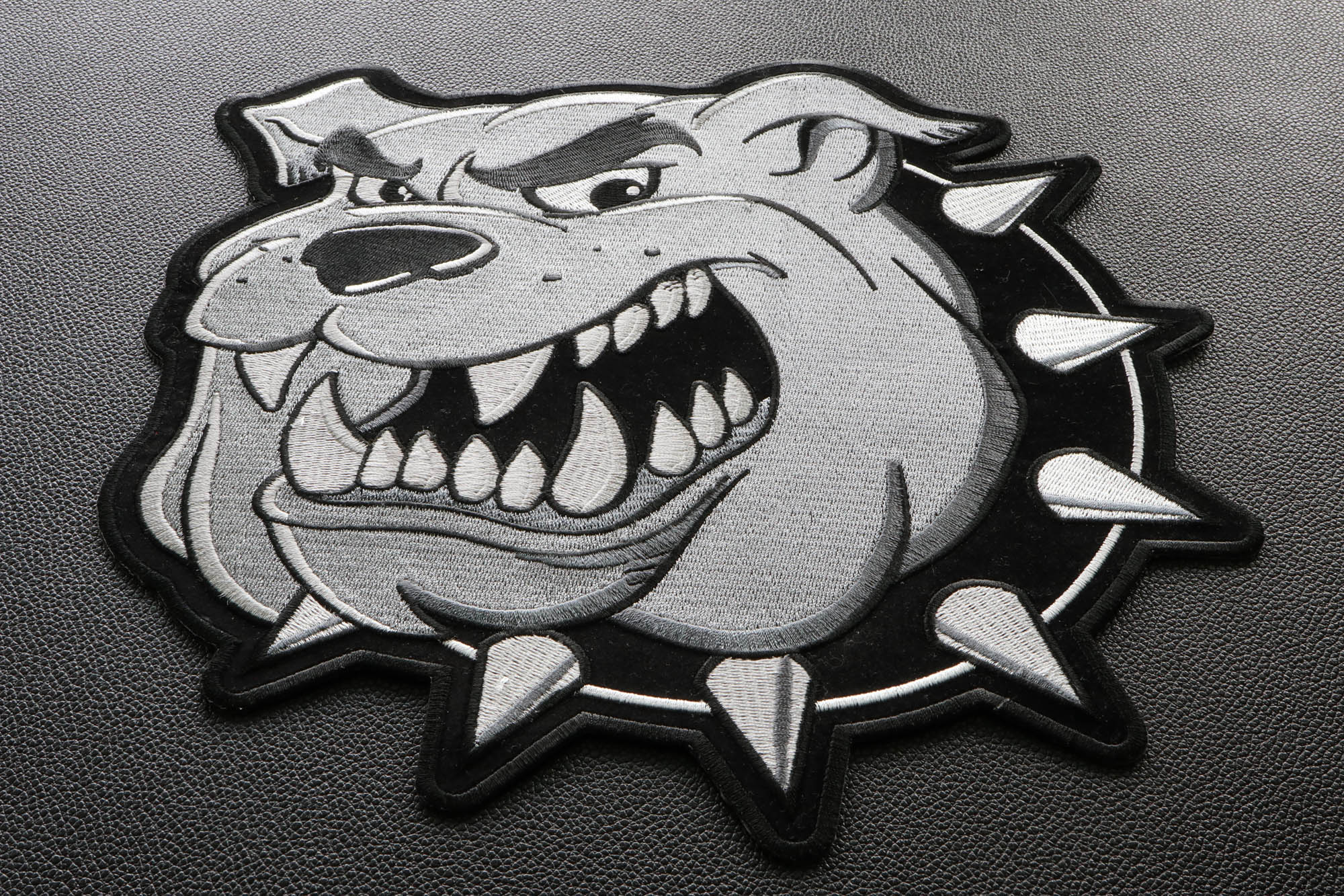 Bulldog Patch, Large Animal Patches for Jackets by Ivamis Patches