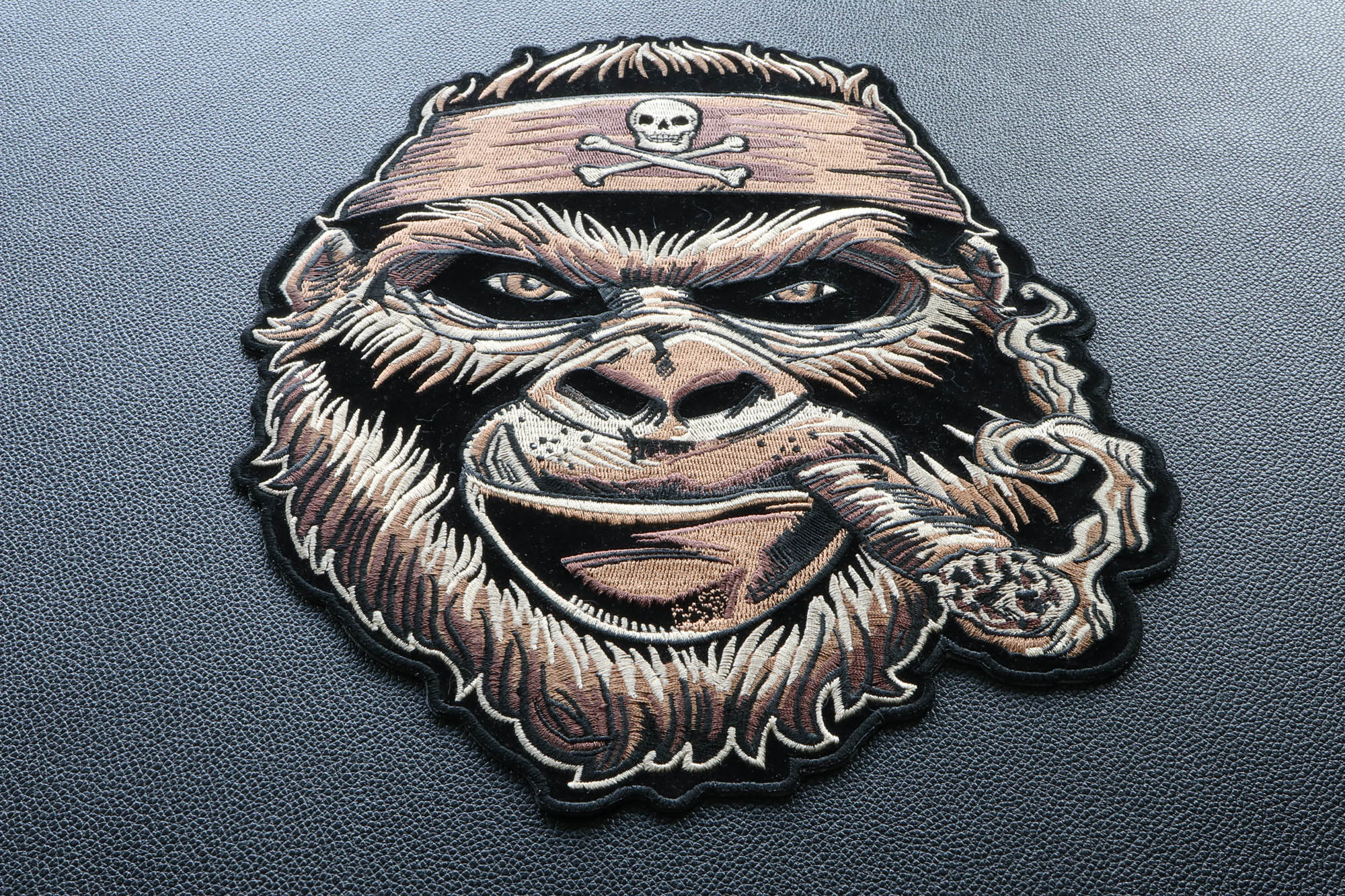 Large Gorilla Smoking Cigar Patch, Large Animal Patches for Jackets by ...