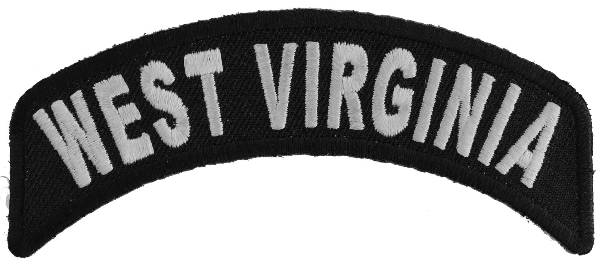 West Virginia State Embroidered Small Iron On Rocker Patch by Ivamis ...
