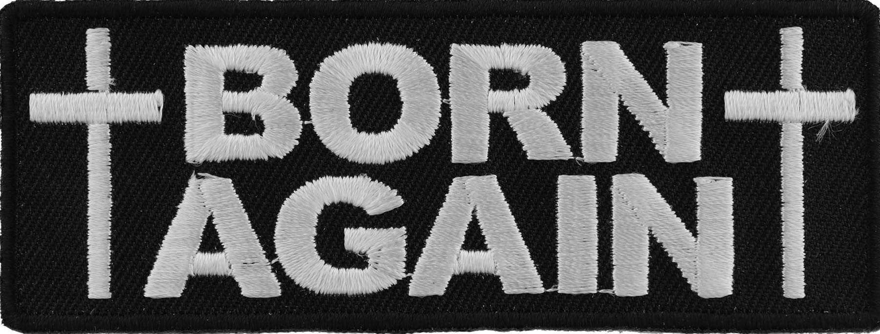 Born Again Patch | Embroidered Patches by Ivamis Patches