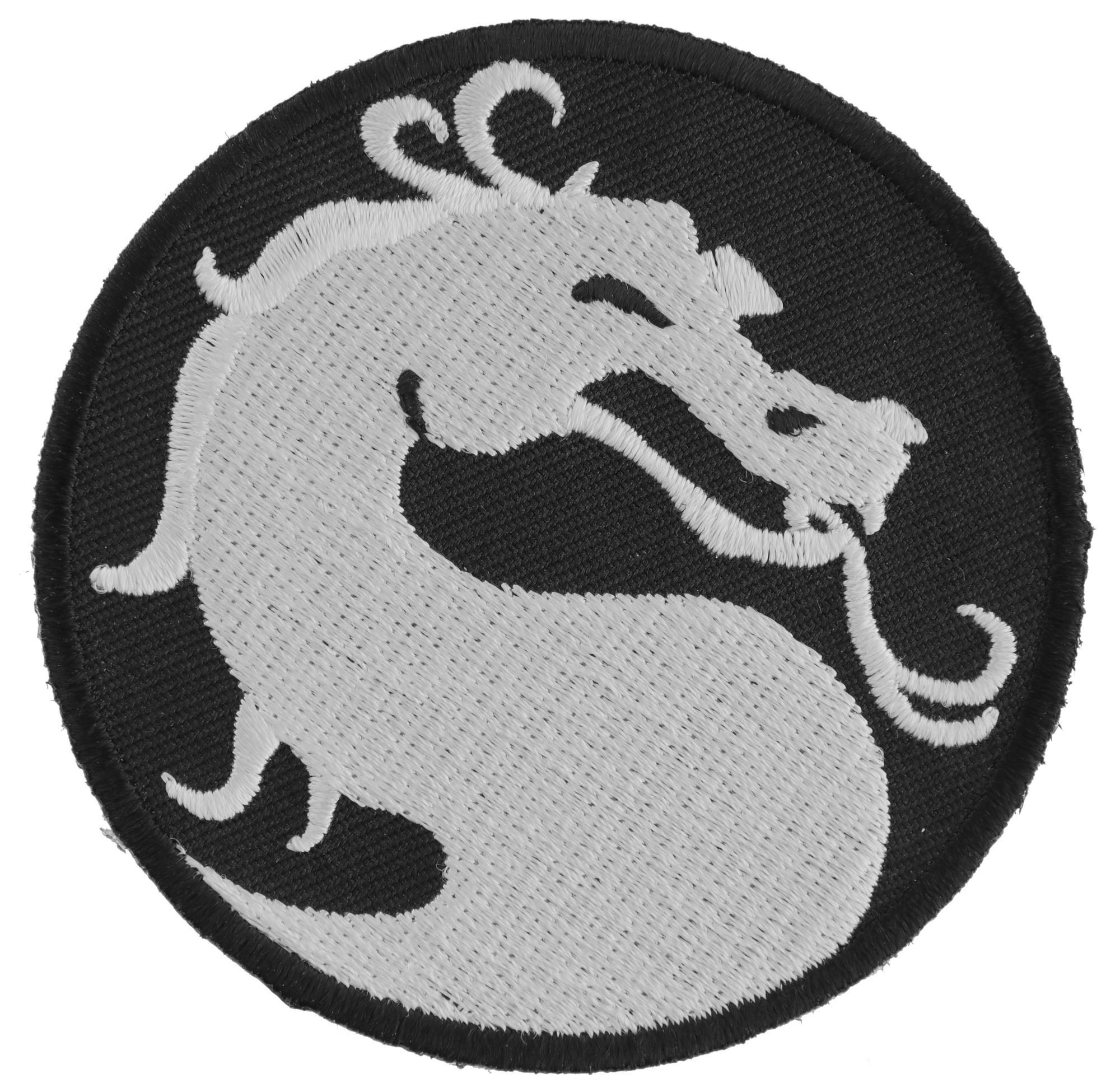 Iron On Dragon Patch, Small | Embroidered Patches by Ivamis Patches
