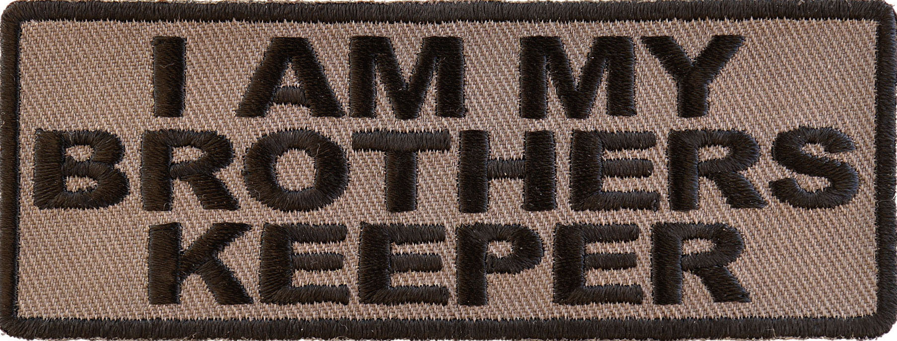 I Am My Brothers Keeper Patch, Military Saying Patches by Ivamis Patches