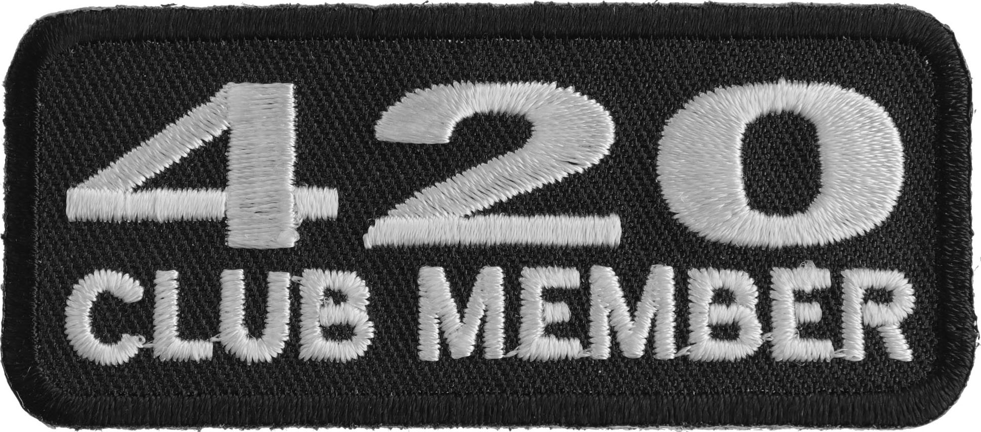 420 Club Member Patch, Funny Patches for Adults by Ivamis Patches