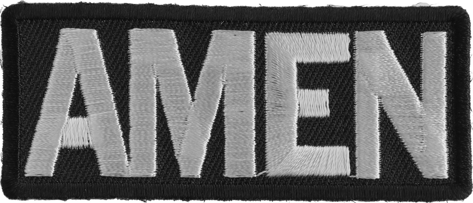Amen Iron On Embroidered Patch by Ivamis Patches