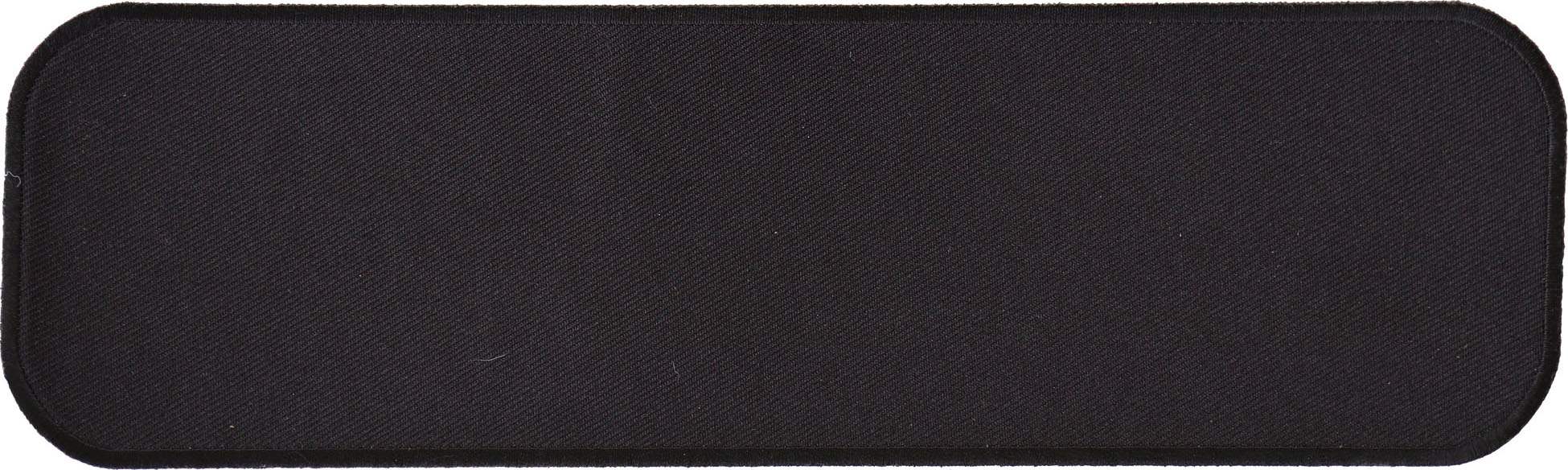Black 10 Inch Straight Blank Patch, Large Blank Patches for ...