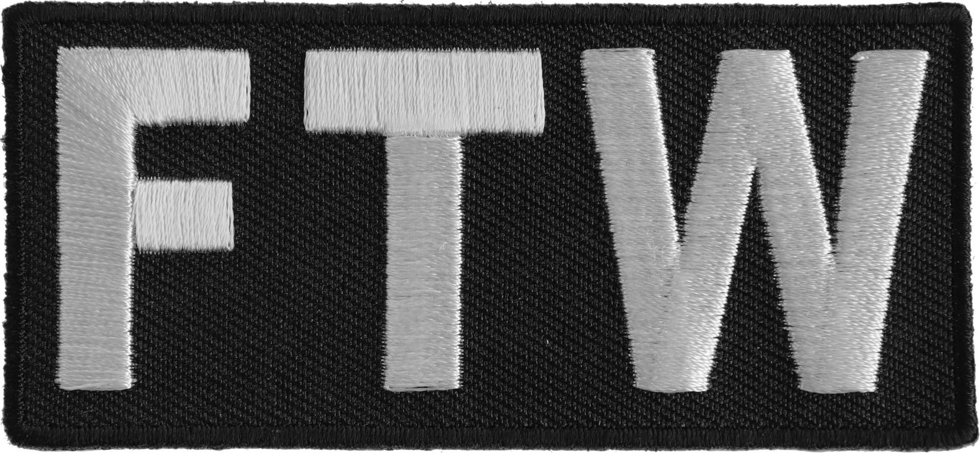 FTW Patch - Biker Saying Patches by Ivamis Patches