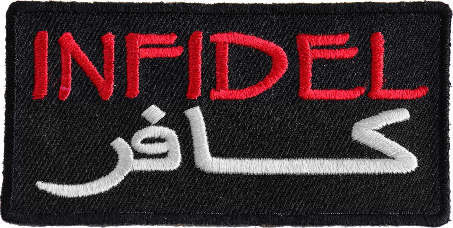 Infidel Patch, Military Saying Patches by Ivamis Patches