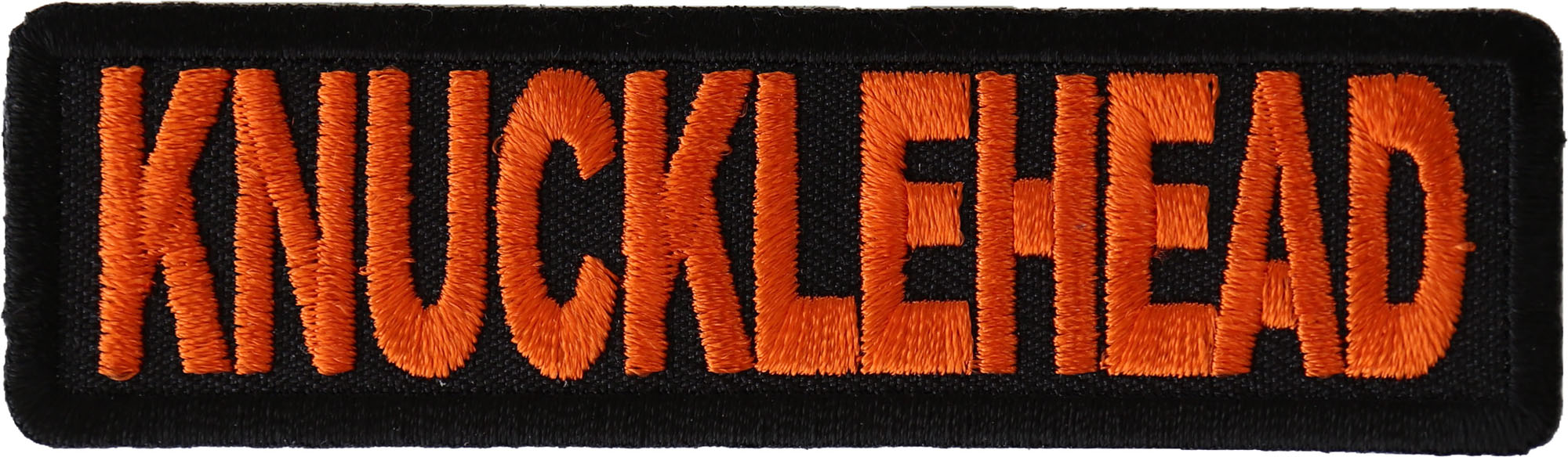 Knucklehead Patch - Biker Saying Patches by Ivamis Patches