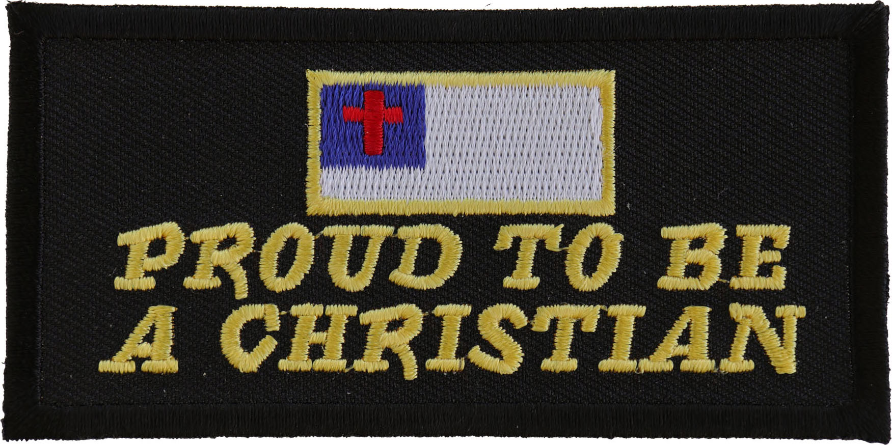 Proud To Be A Christian Patch, Saying Patches by Ivamis Patches