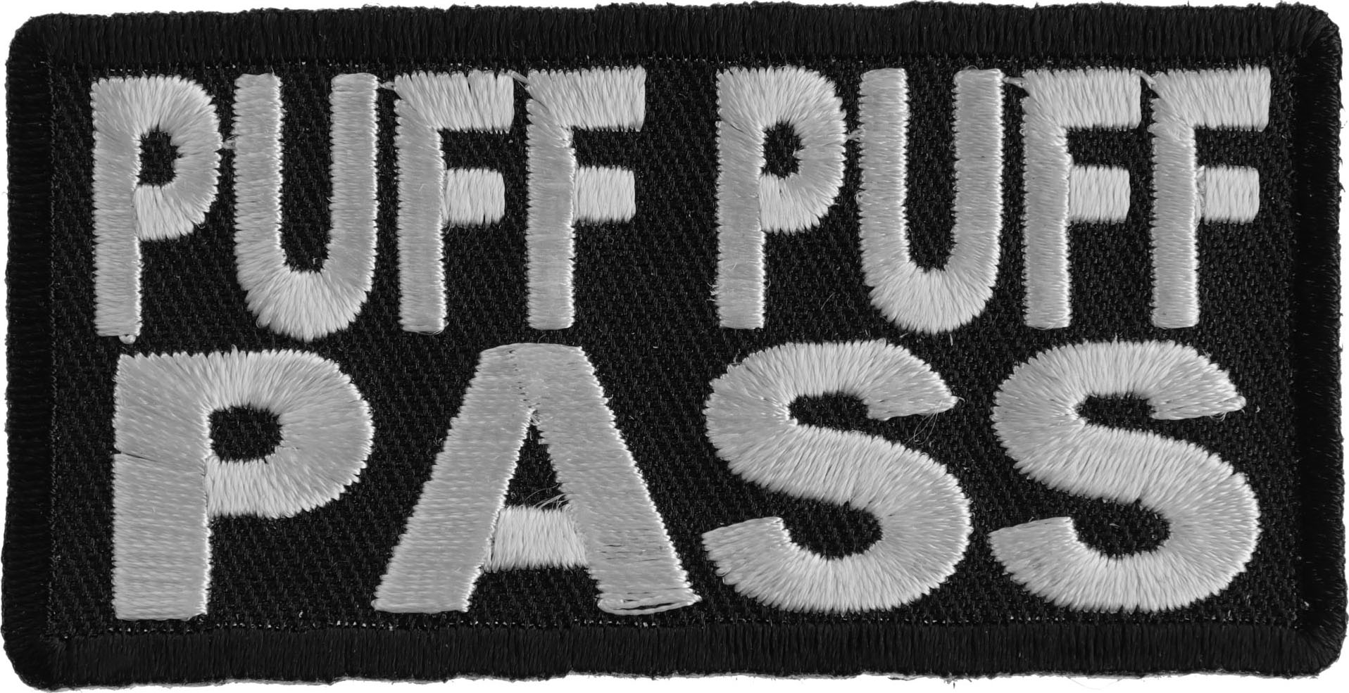 Puff Puff Pass Patch Embroidered Pot Patches By Ivamis Patches