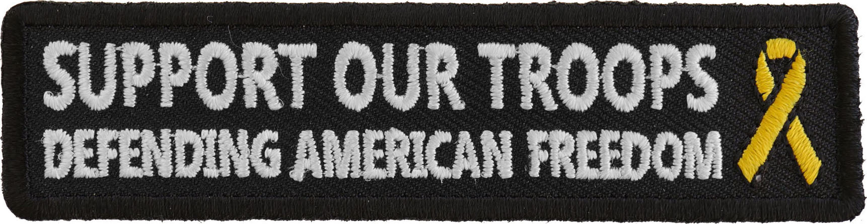 Support Our Troops Defending American Freedom Patch by Ivamis Patches
