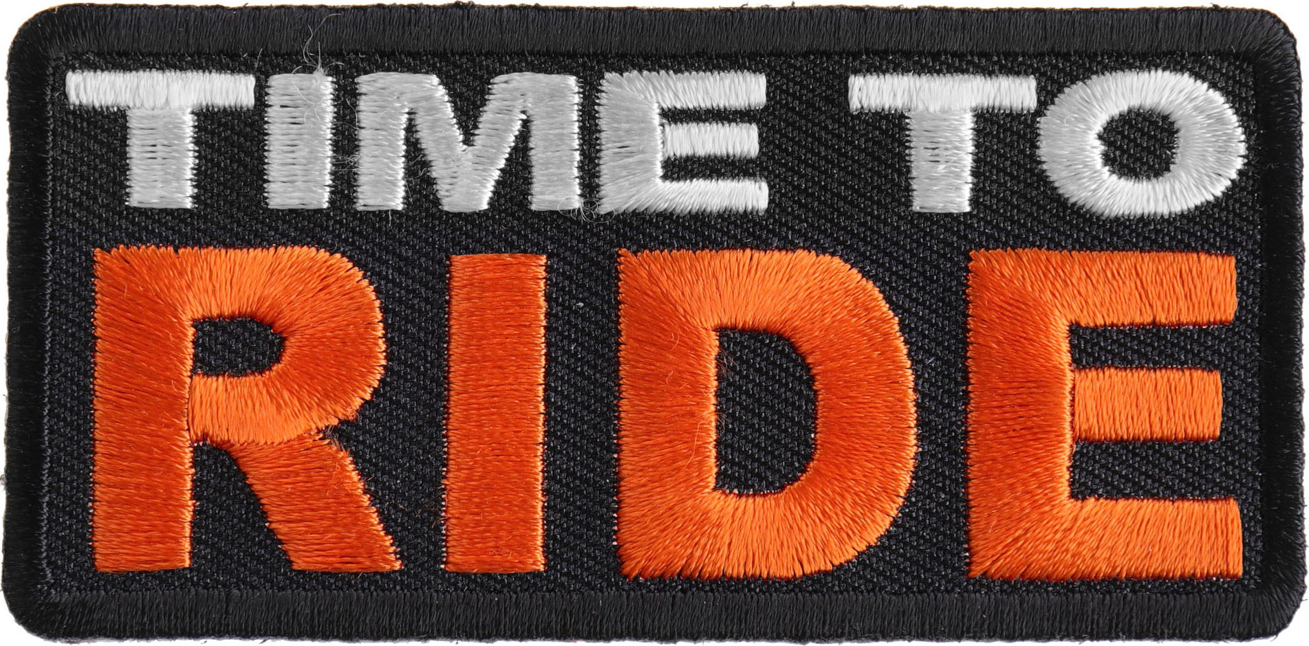 Time To Ride Patch - Biker Saying Patches by Ivamis Patches