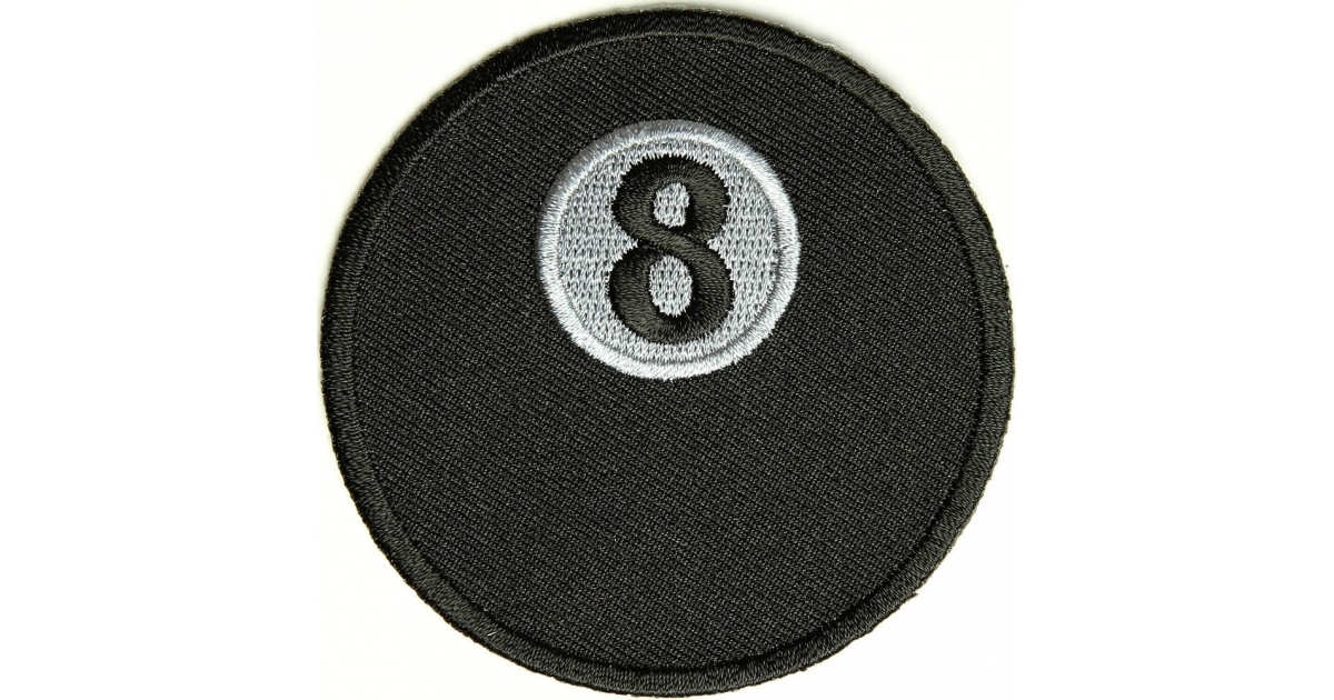 8 Ball Patch | Novelty Patches -TheCheapPlace