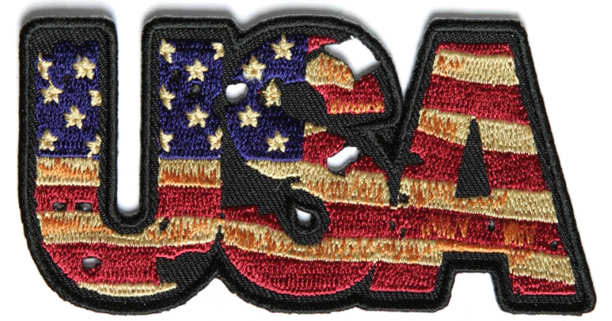 USA Vintage Patch Flag Patch | Vintage US Flag Patches -TheCheapPlace
