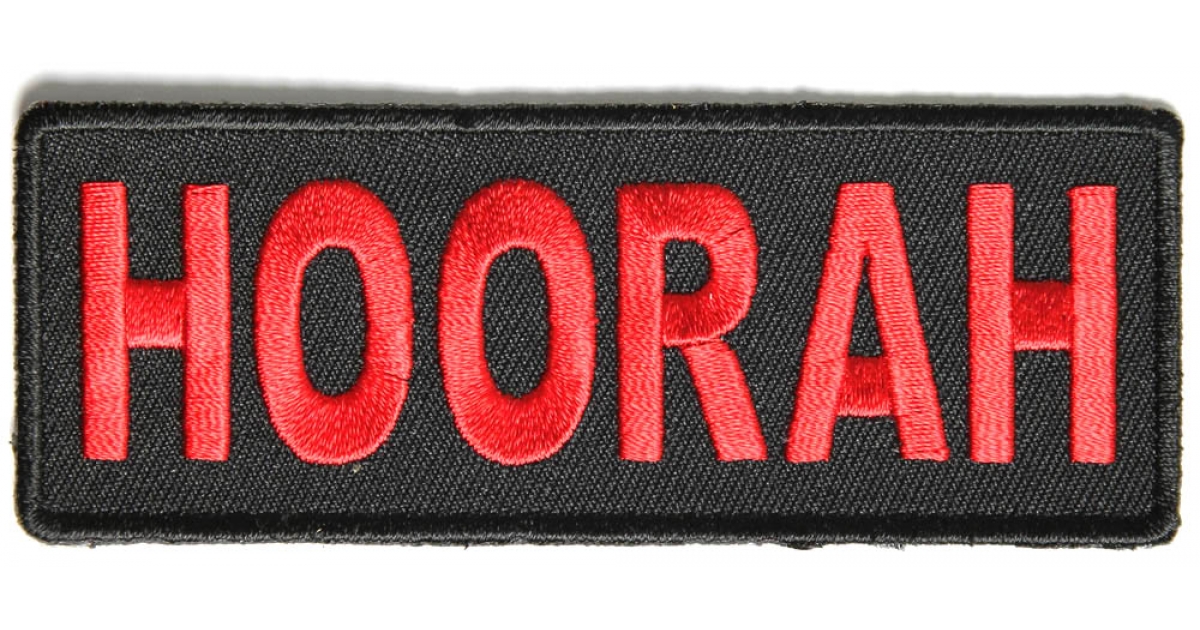 Hoorah US Marines Patch | Marine Corps Patches -TheCheapPlace