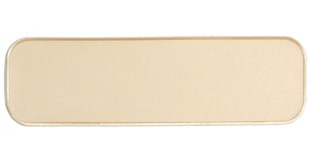 Tan 10 Inch Straight Blank Patch, Large Blank Patches for Embroidering ...