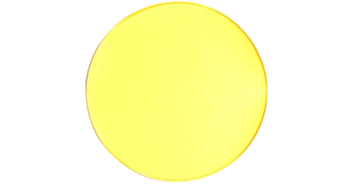 Yellow 10 Inch Round Blank Patch | Embroidered Patches - TheCheapPlace