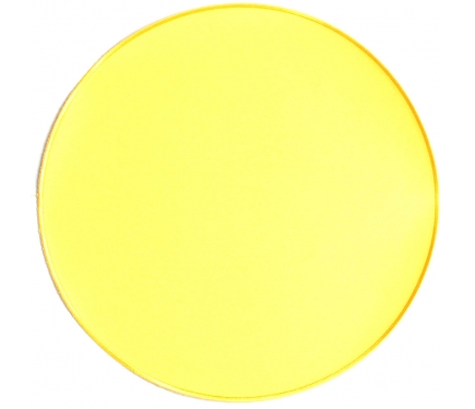 Yellow 10 Inch Round Blank Patch | Embroidered Patches - TheCheapPlace